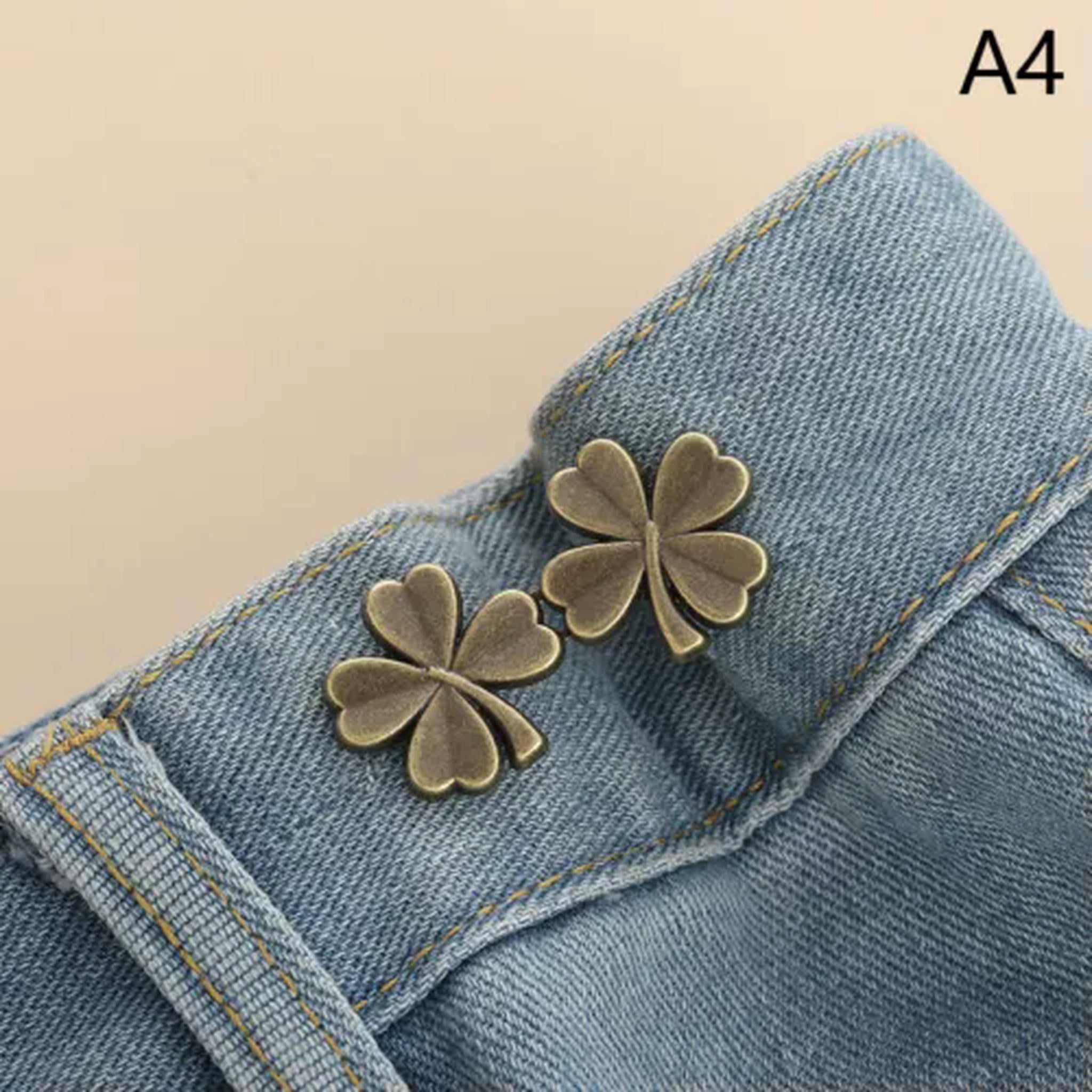 MATROOY 1Pcs Adjustable Clips For Pants Fastener Pants Pin Retractable ...