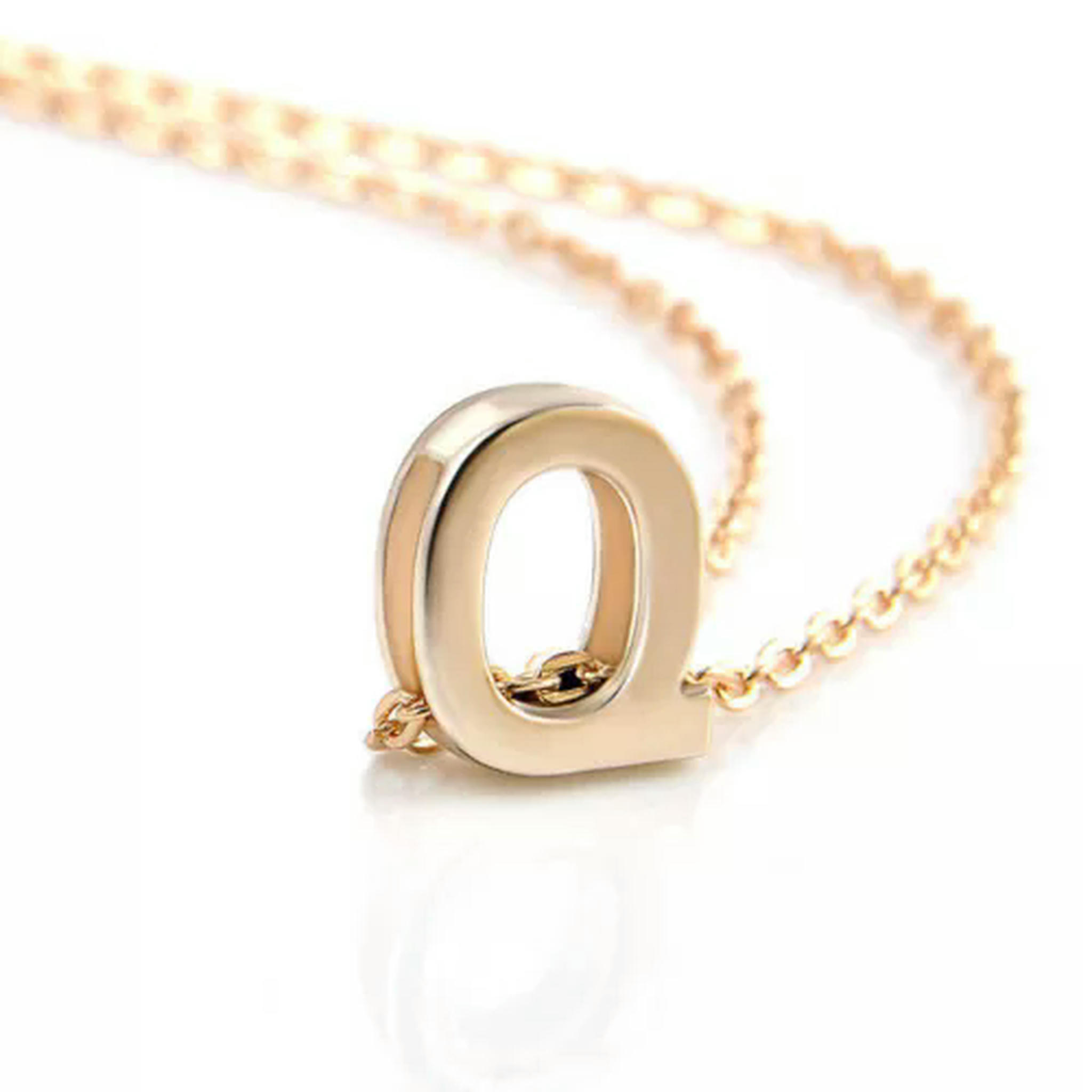 MATROOY 26 Capital Initial Letters Necklace Chain Pendant Love ...