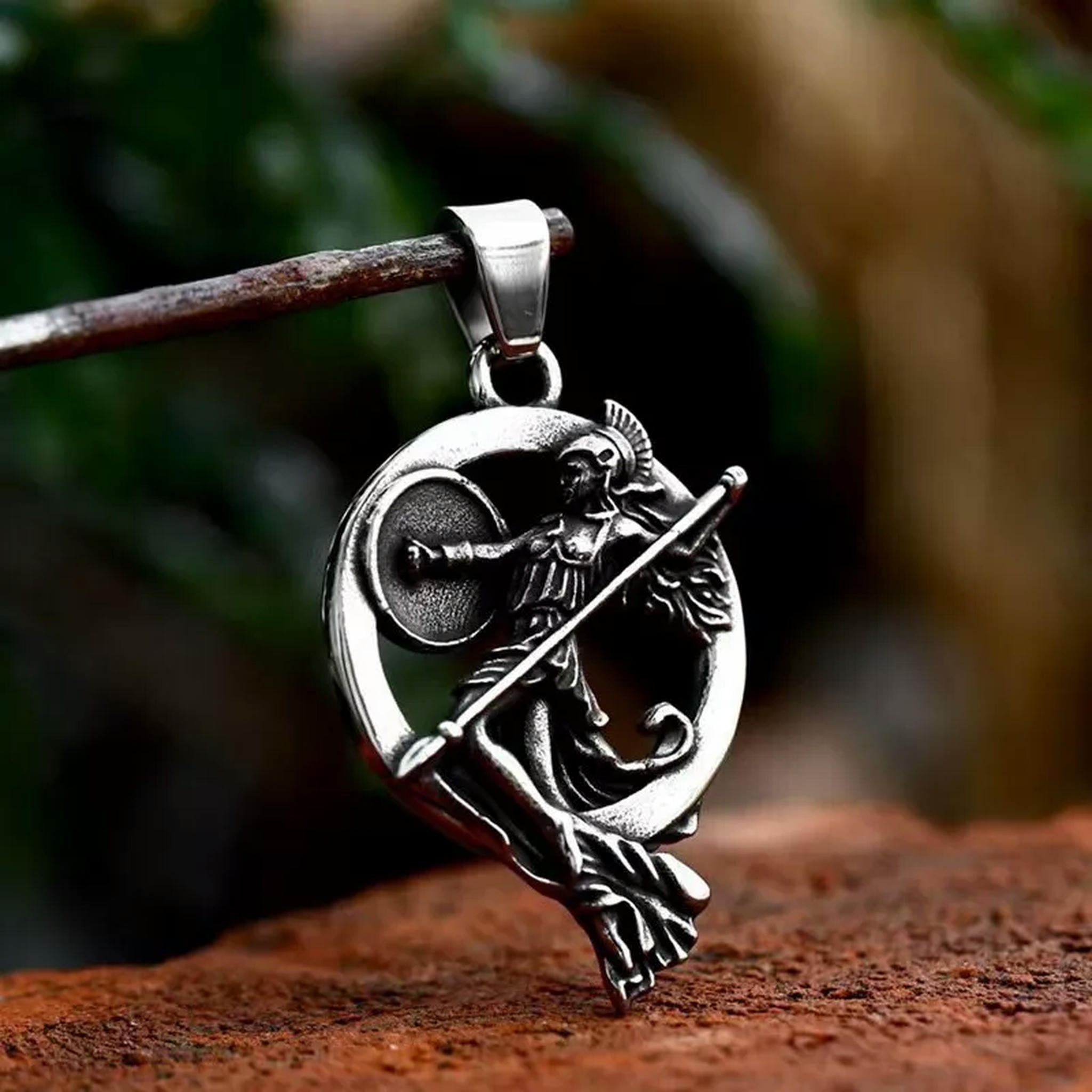 MATROOY Athena Pendant Necklace Greek Goddess Roman Mythology Jewelry ...