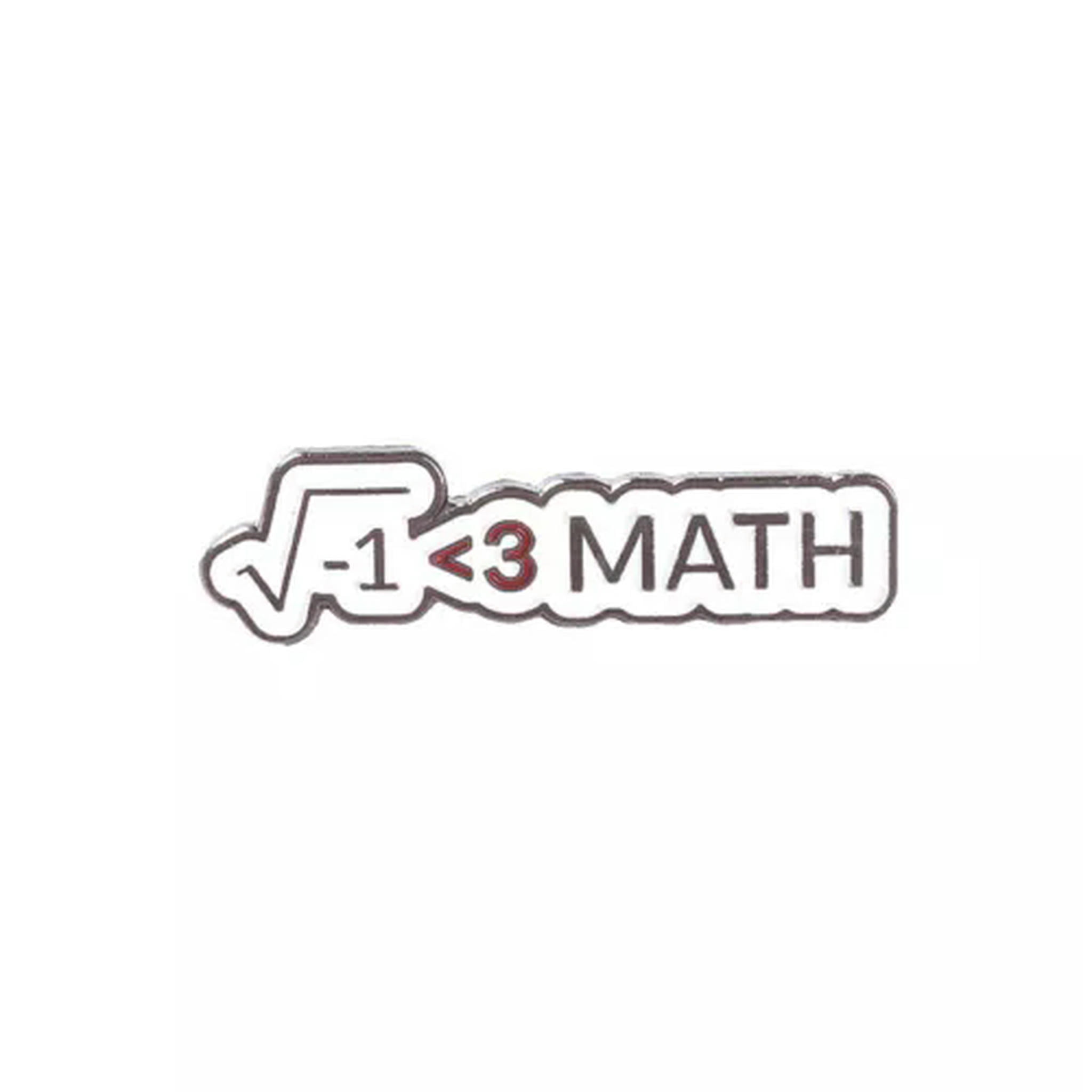 MATROOY Cartoon Chemistry Enamel Brooch SPORTS Math Lapel Pin Collar ...