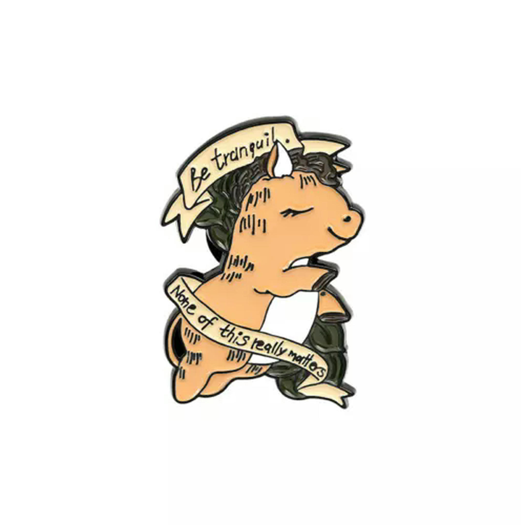 MATROOY Cartoon Enamel Pins Funny Brooch Lapel Collar Badge Jewelry For ...