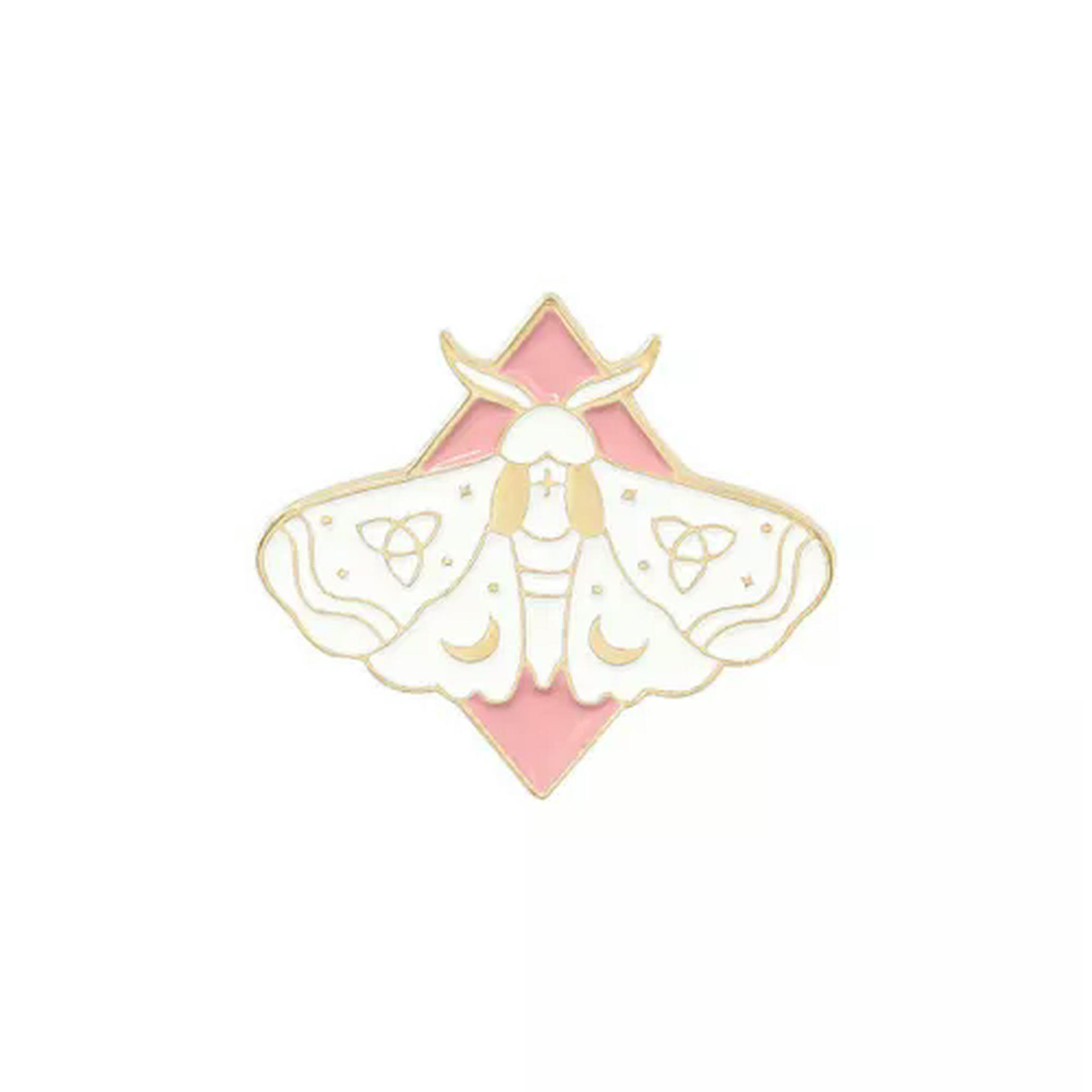 MATROOY Cartoon Insect Series Enamel Pin Moth Butterfly Brooch Lapel ...