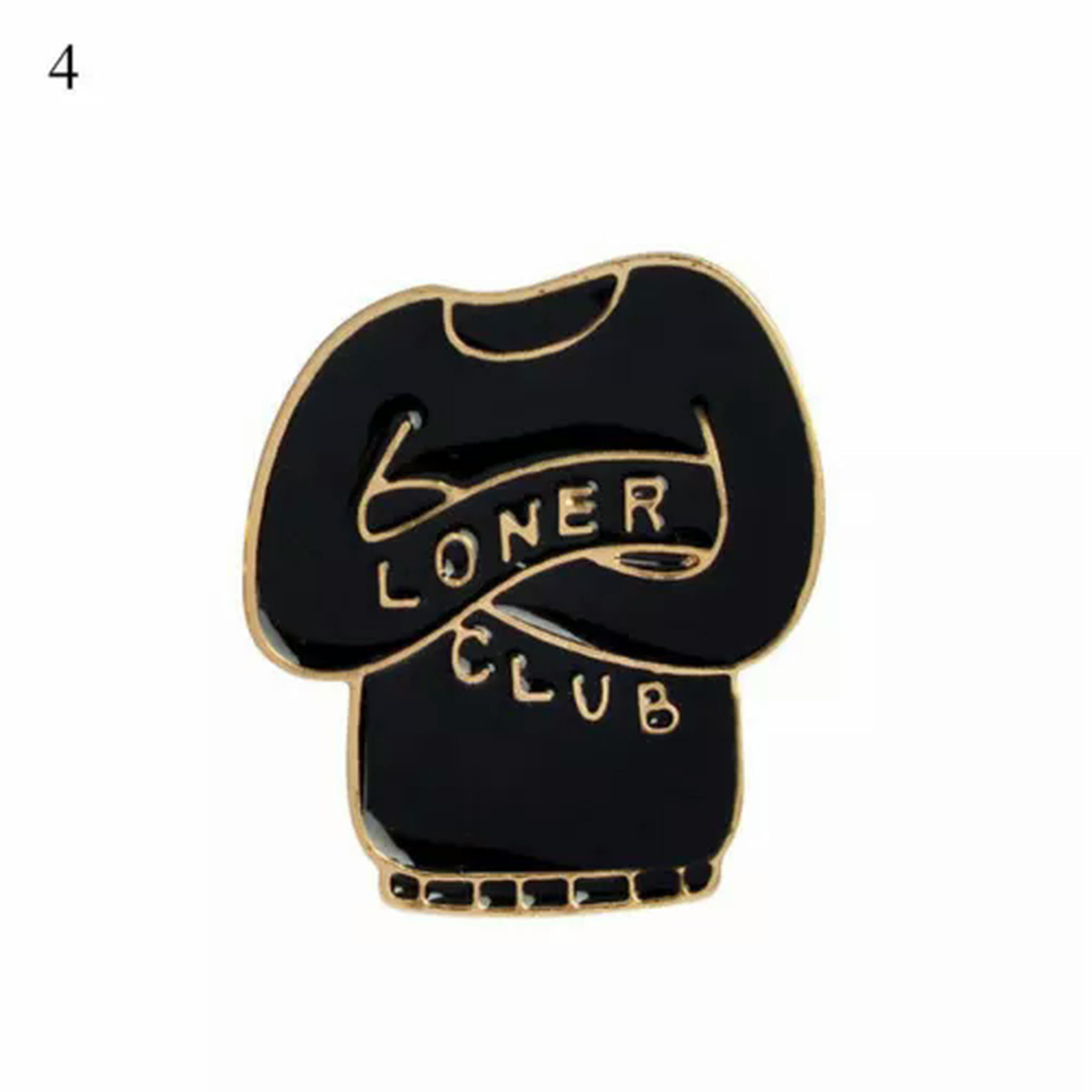 MATROOY Creative Cartoon Lapel Pins Enamel Brooch Pin Collar Badge ...