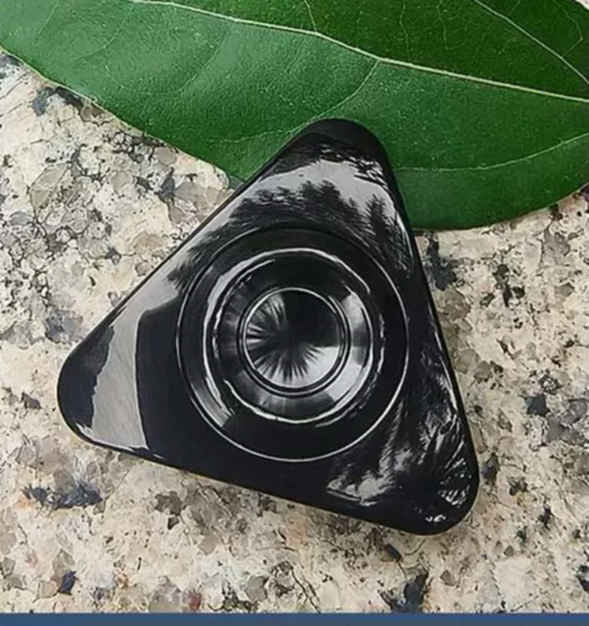 MATROOY EDC Hand Spinner Adult Fidget Toys Stainless Steel Triangle ...