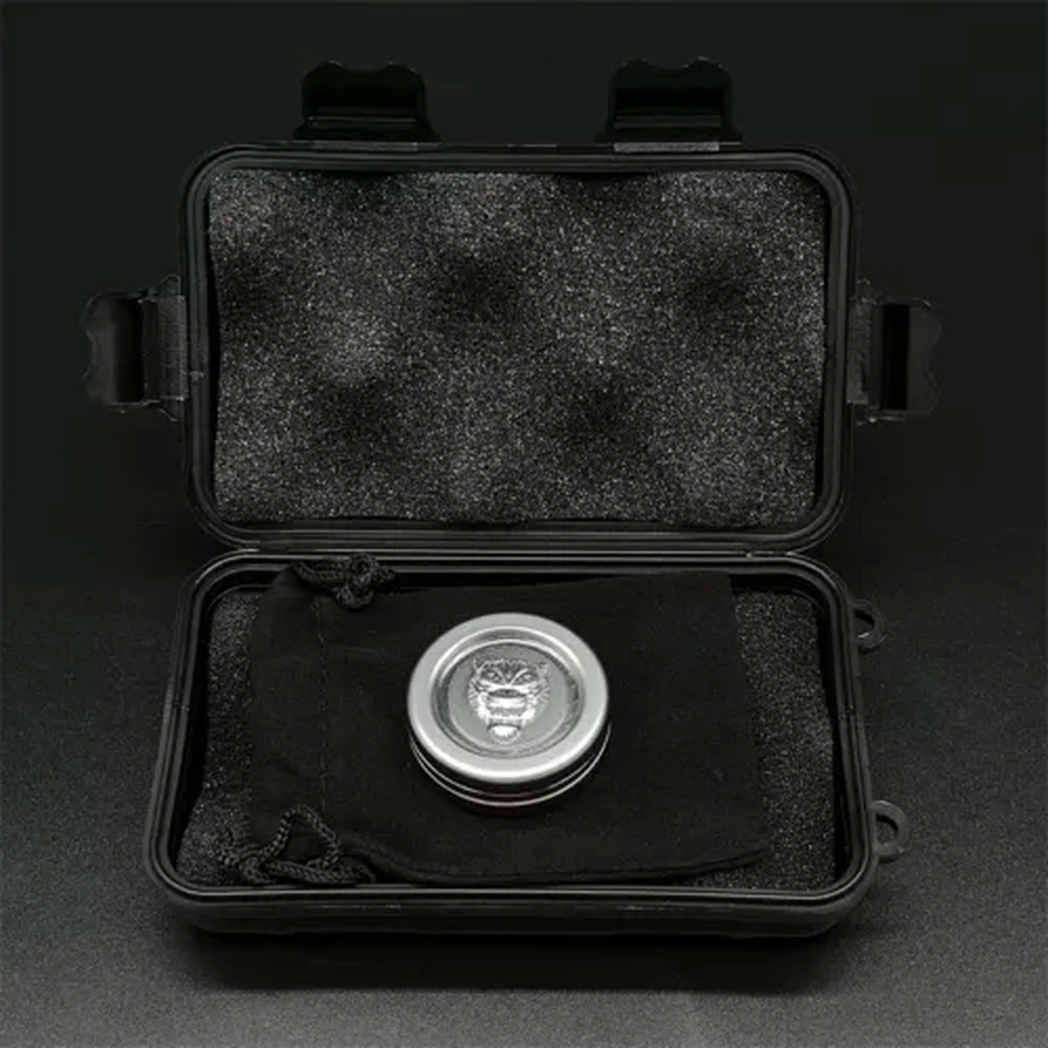 MATROOY EDC Tiger Head Ratchet Wheel Haptic Coins Fidget Clicker Fidget ...