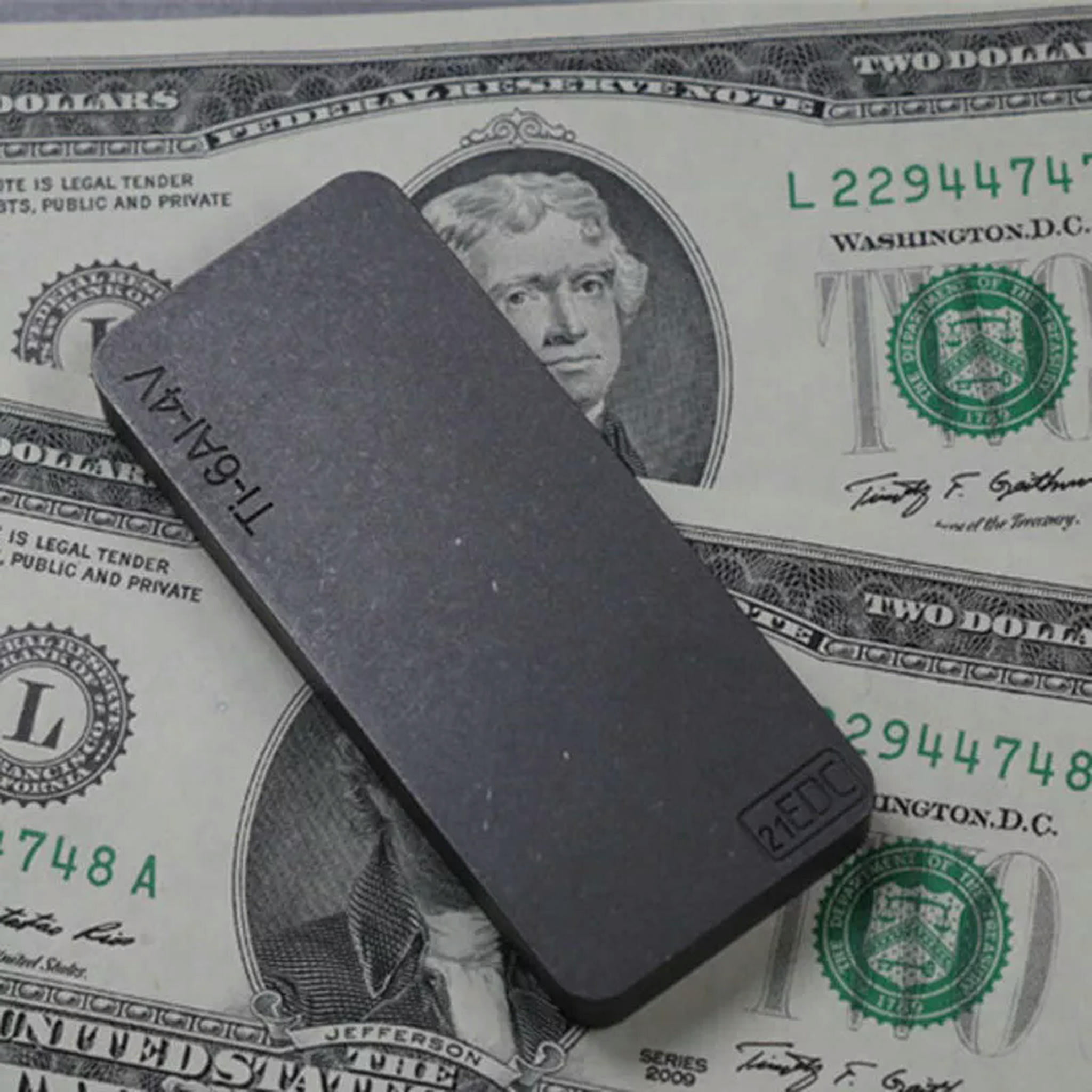 MATROOY EDC Titanium Alloy Bricks Fidget Toy Forget Worry Stone Adult ...