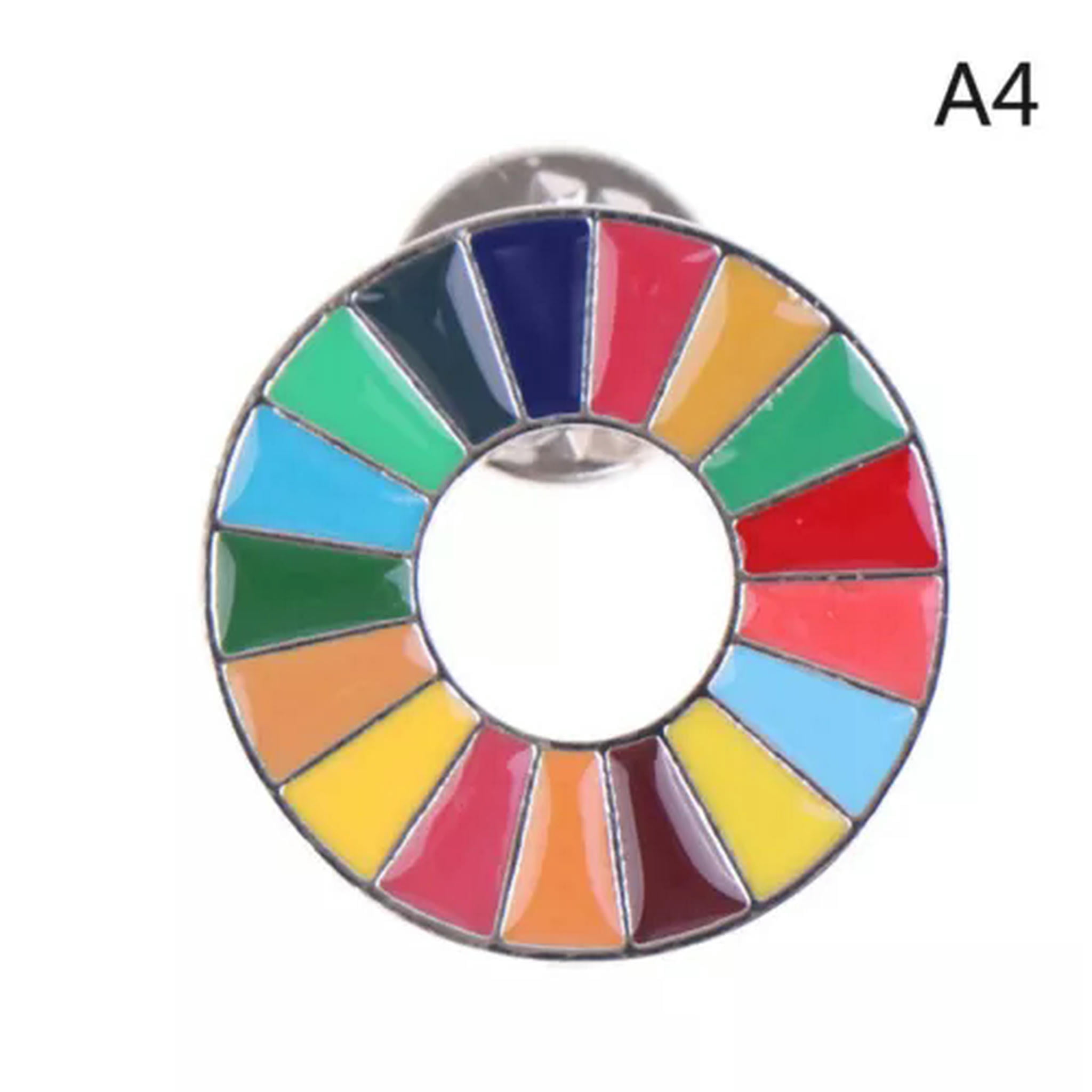 MATROOY Enamal 17 Colors Sustainable Development Goals Brooch United Nations SDGs Pin_!-A4 ...