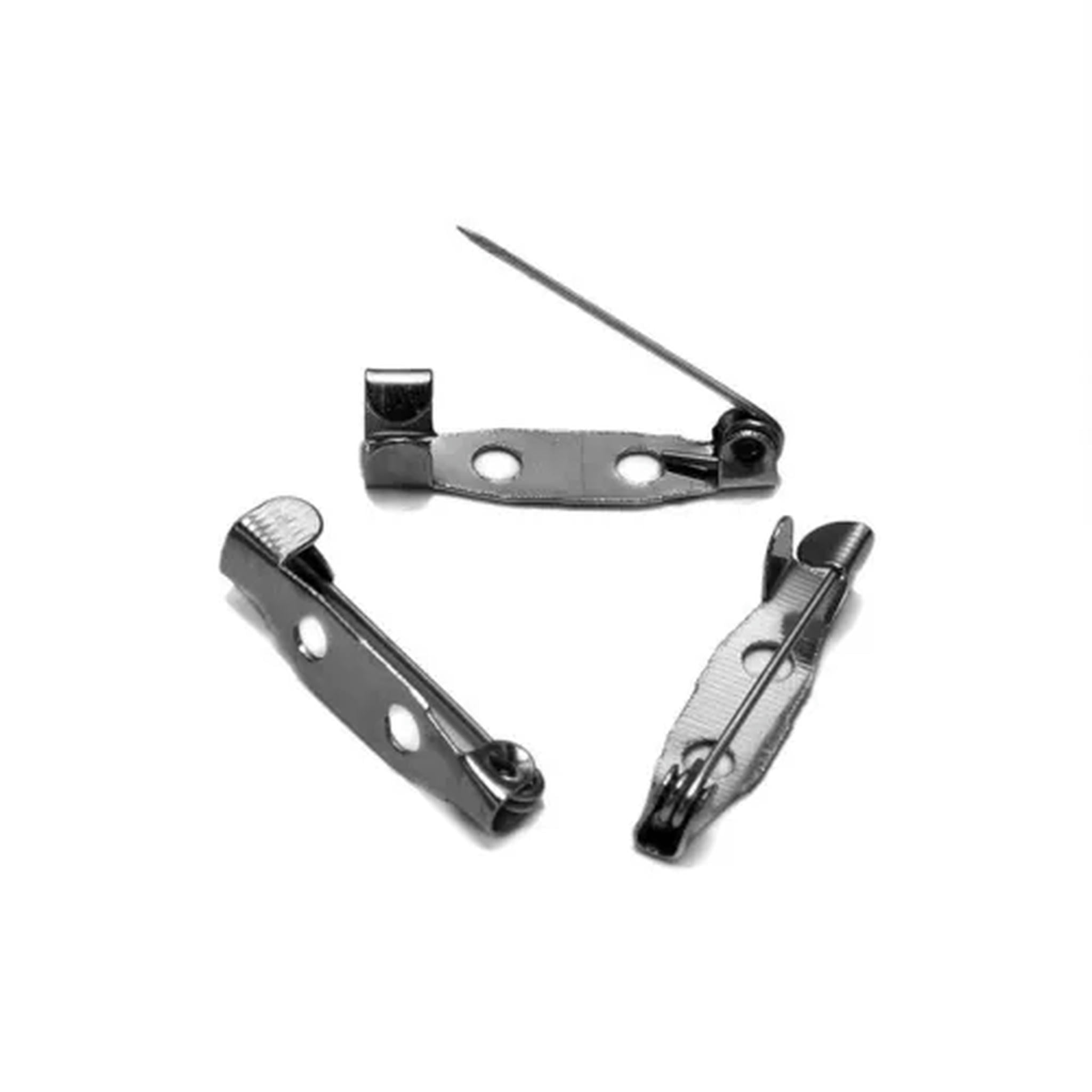 MATROOY Lock Pin Back Brooch Badge Bar Pin for DIY Handicraft Name ...