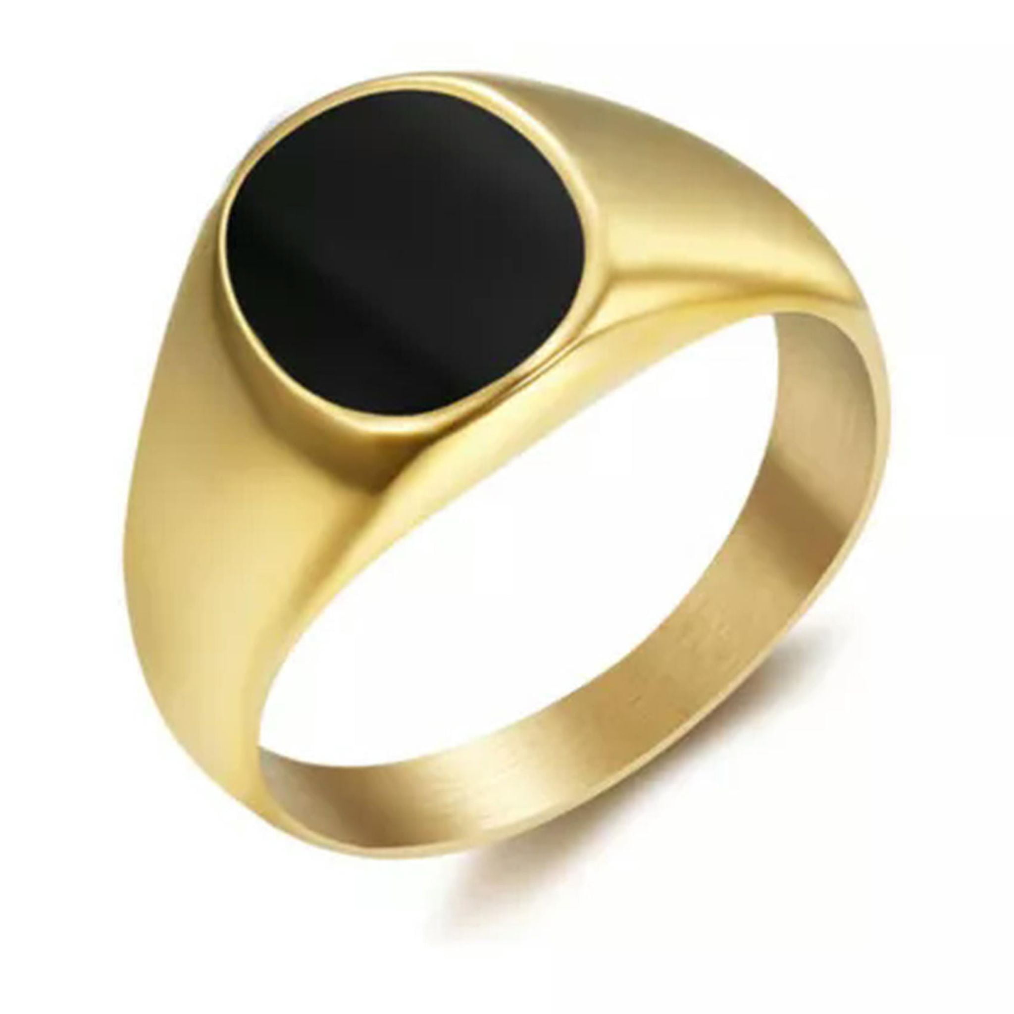 MATROOY Skull Cool Men Ring Bands Stainless Steel Steam Ram Men Punk ...