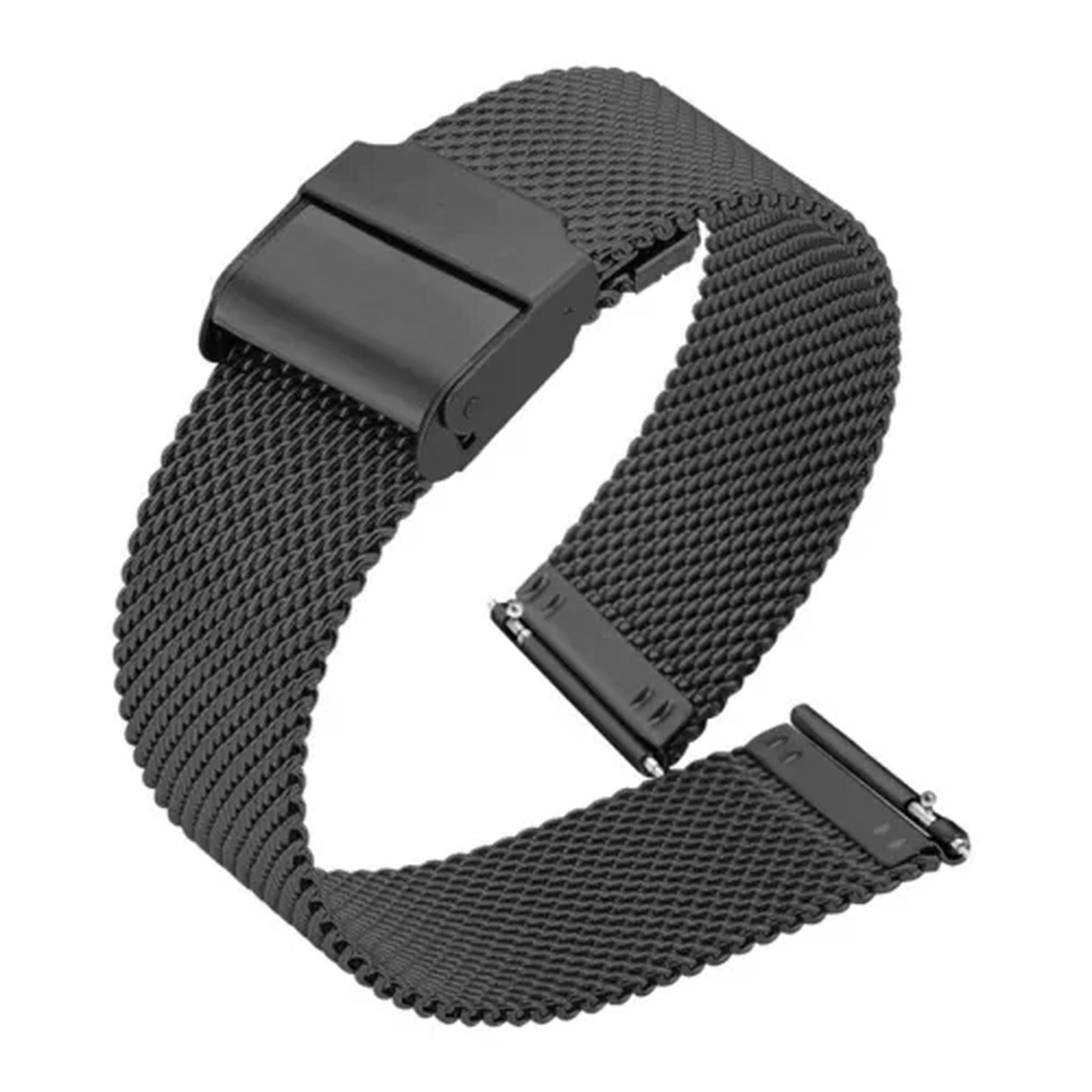 MATROOY Solid Stainless Steel Watch Strap Band Replacement Metal Mesh ...