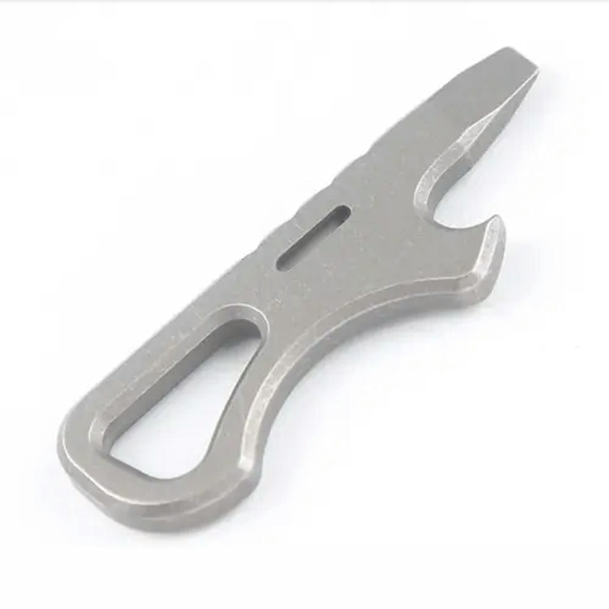 MATROOY Solid Titanium Alloy Multi Mini Tool Pry Bar Keychain Crowbar ...