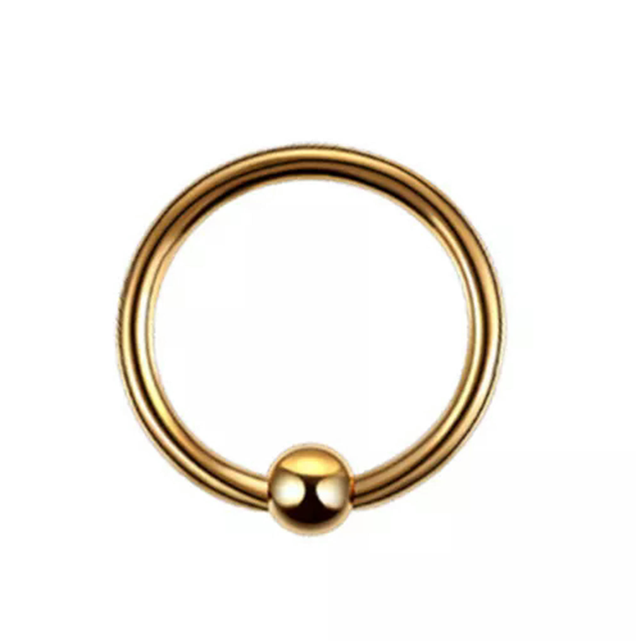 MATROOY Surgical Steel Nose Ring with Ball Septum Clicker Helix Ear ...