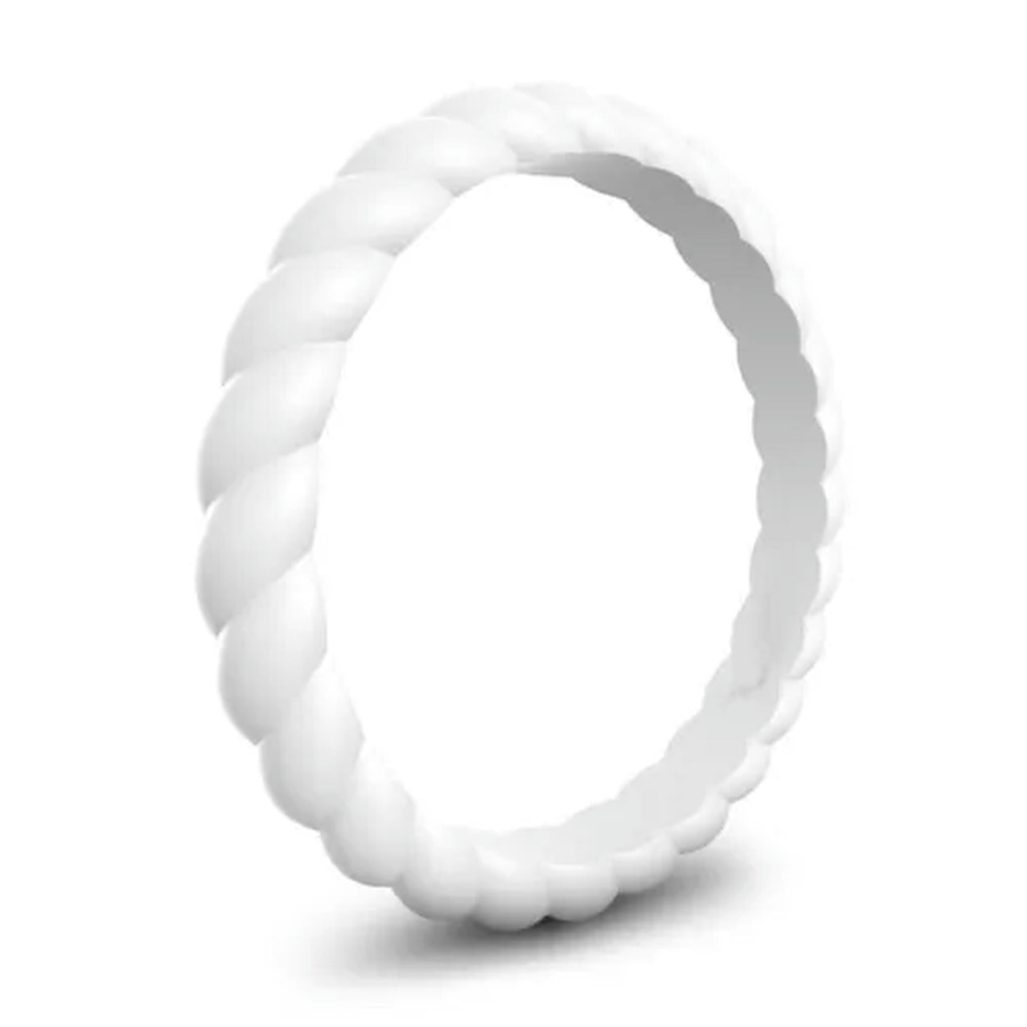 MATROOY Women Silicone Wedding Engagement Ring Women Flexible Rubber ...