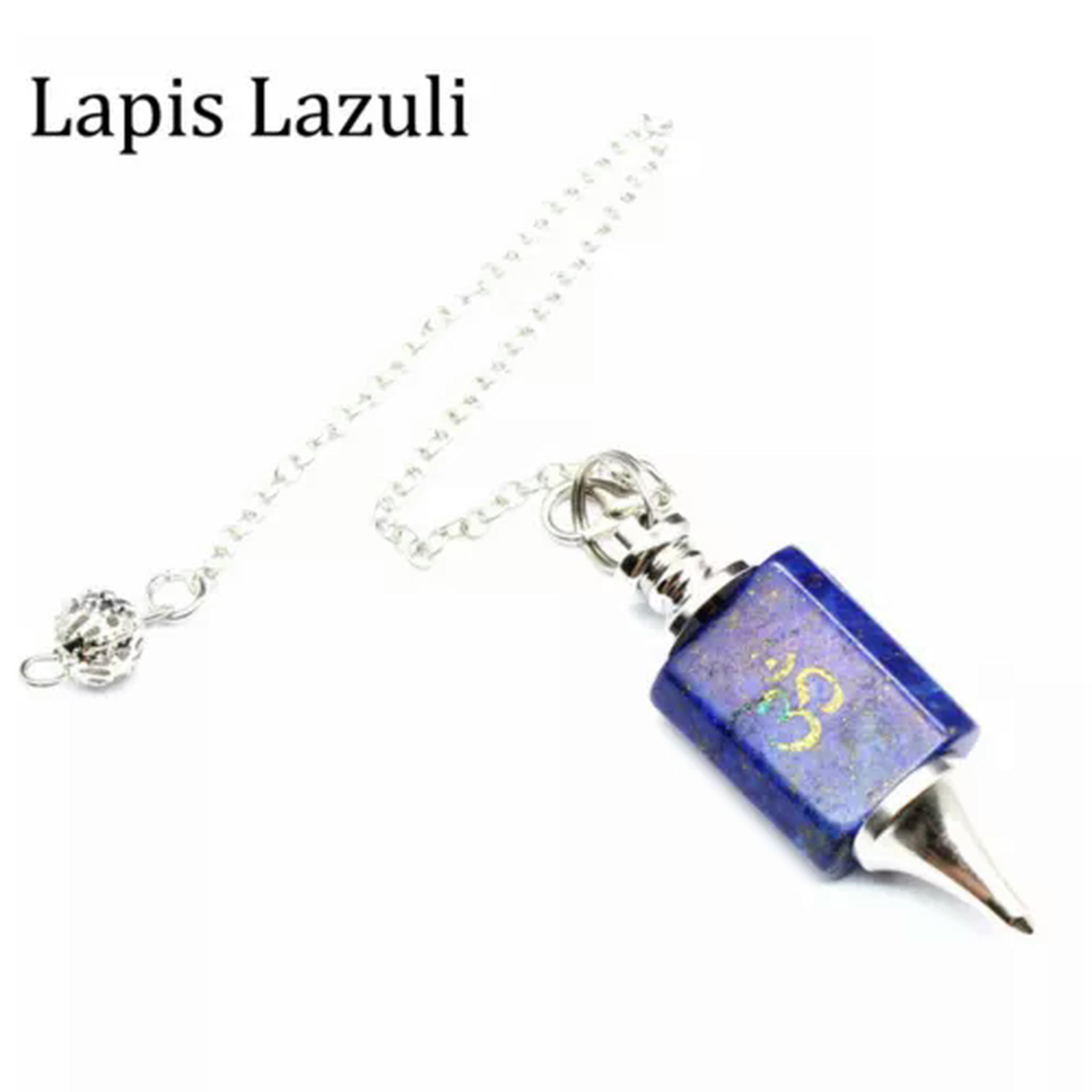 MATROOY Yoga Runes Crystal Quartz Dowsing Pendulum Stone Healing ...