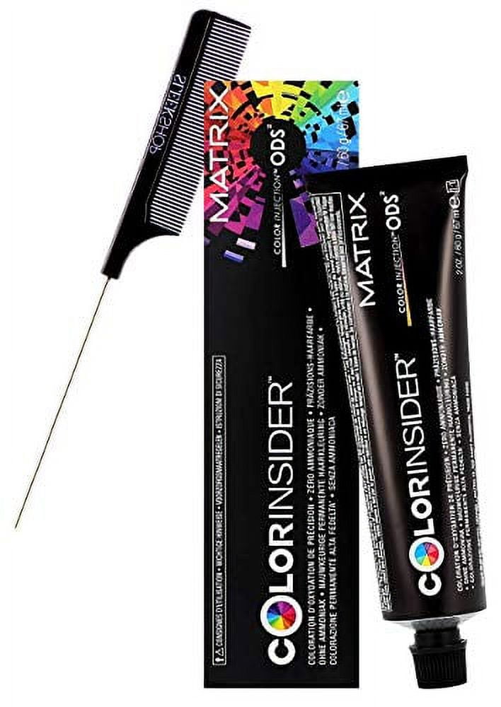 MATRlX COLOR INSIDER Ammonia-Free Permanent Hair Color (w/Sleek Steel ...
