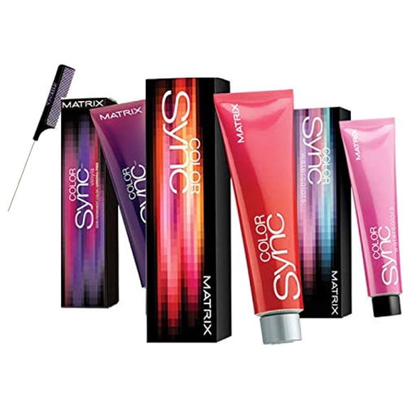 MATRlX COLOR SYNC Ammonia-Free DEMI-PERMANENT Hair Color (w/Sleek Steel ...