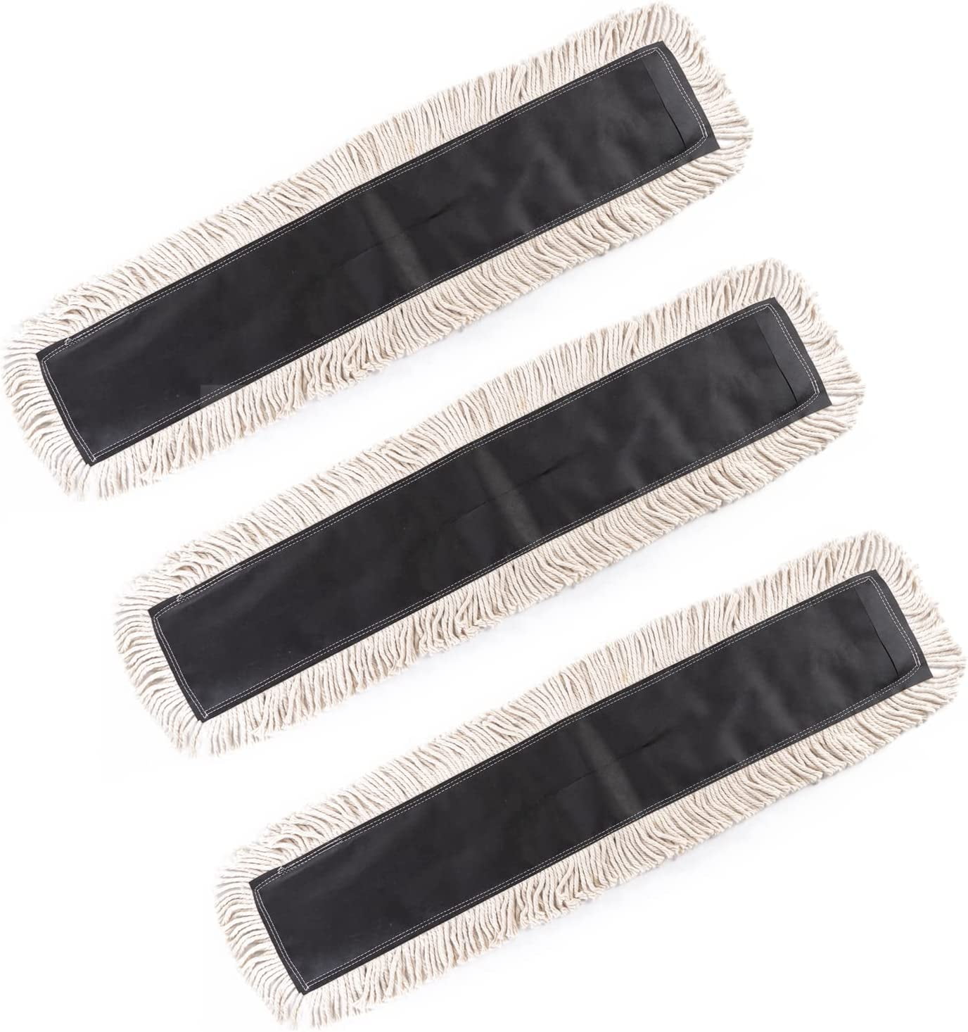 MATTHEW CLEANING 36'' High Strength Disposable Dust Mop Cotton Cut-end ...