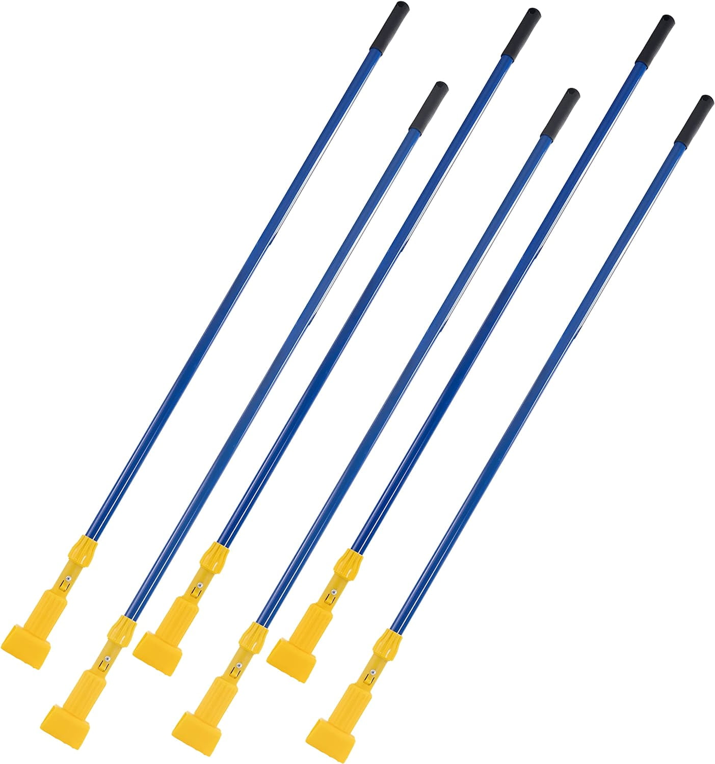 MATTHEW CLEANING Commercial Quick-Change Iron Mop Handle for Floor ...