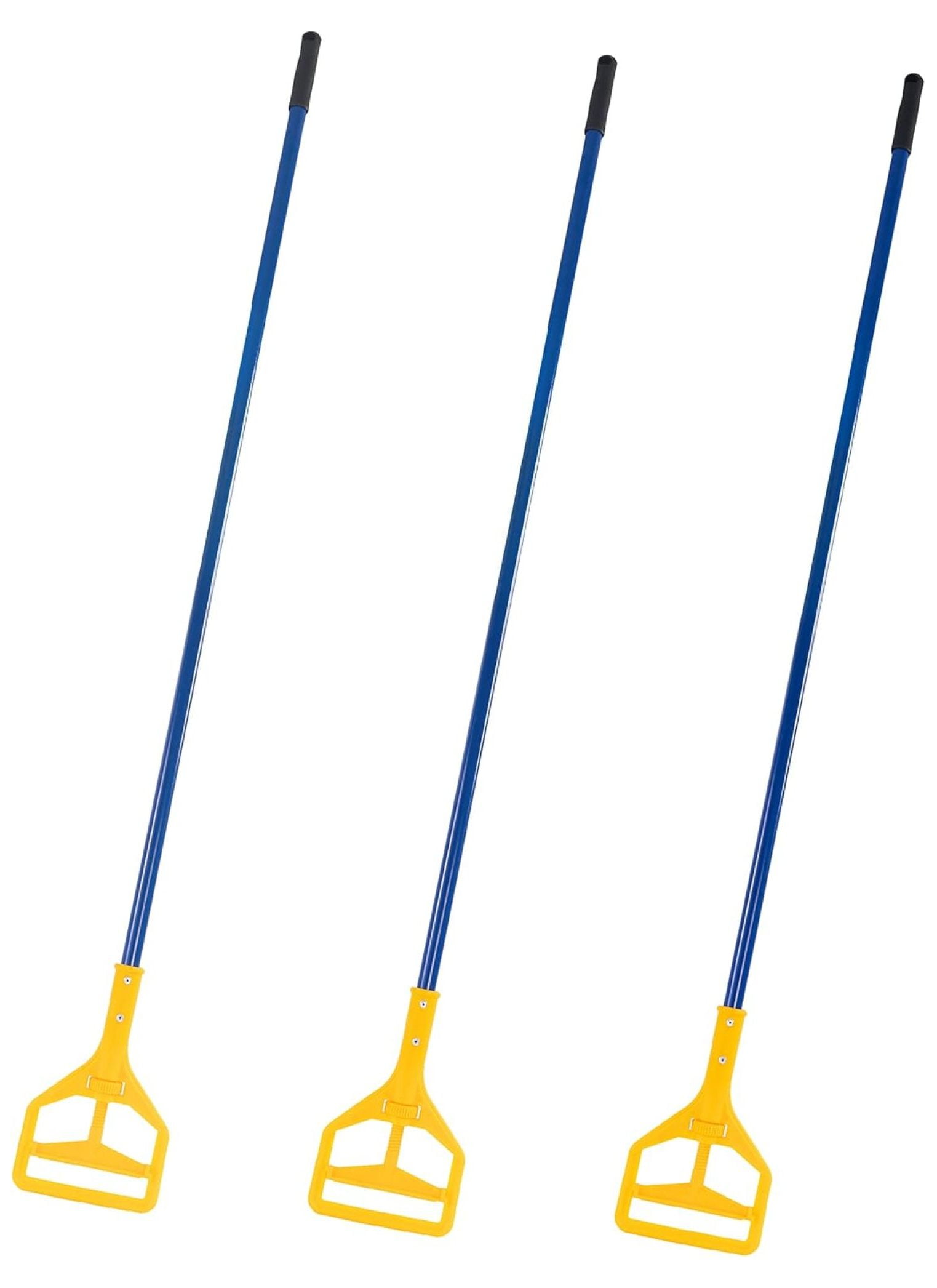 MATTHEW CLEANING Quick-Change Iron Mop Handle for Floor Cleaning Heavy ...