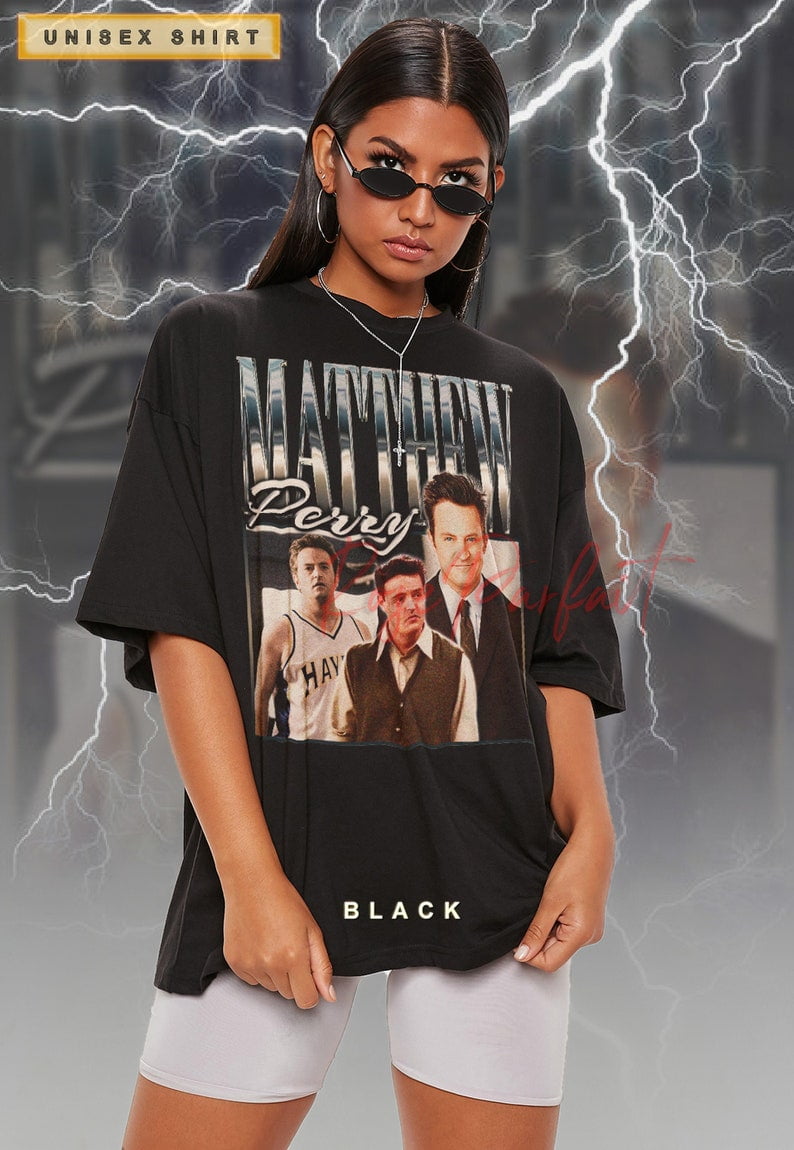 MATTHEW PERRY Retro T-shirt - Matthew Perry Meme Shirt, Matthew Perry ...