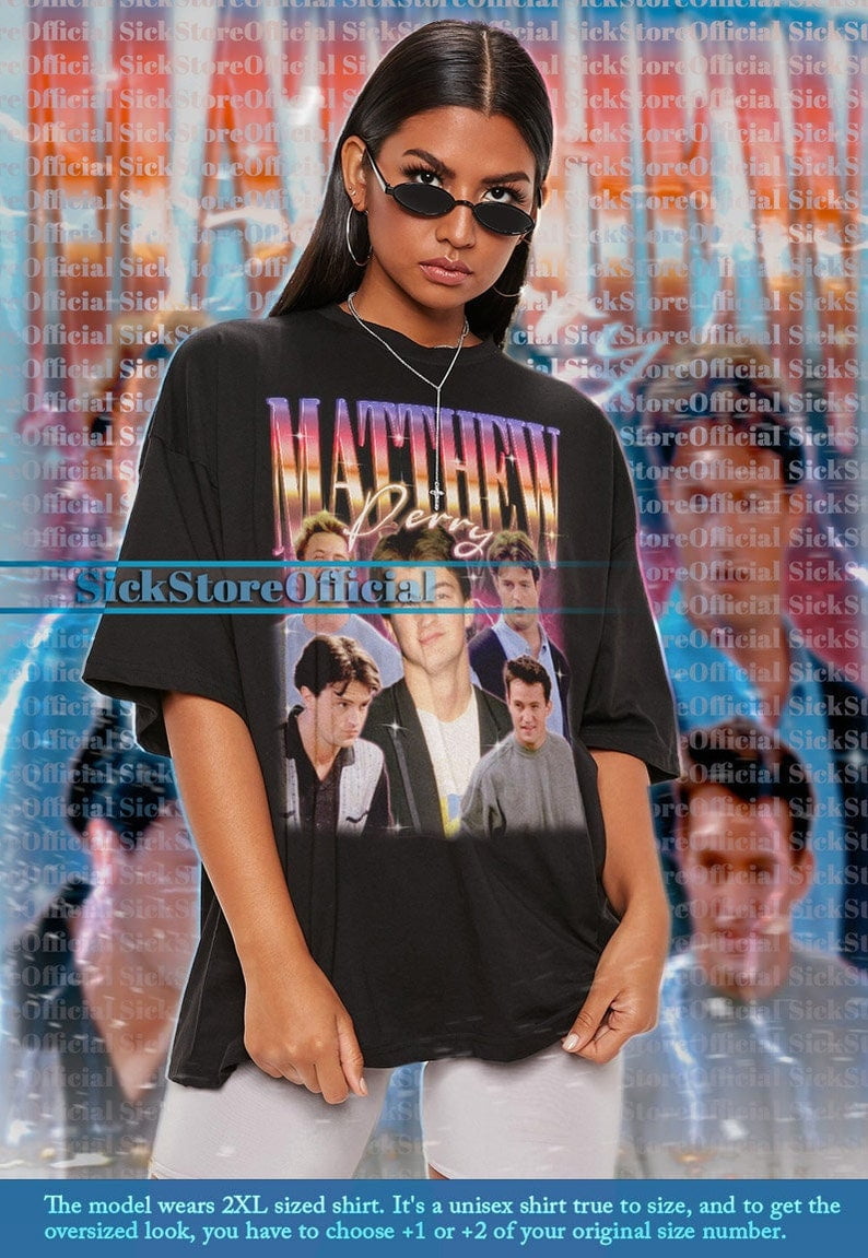 MATTHEW PERRY Vintage Shirt, Matthew Perry Homage Tshirt, Matthew Perry ...