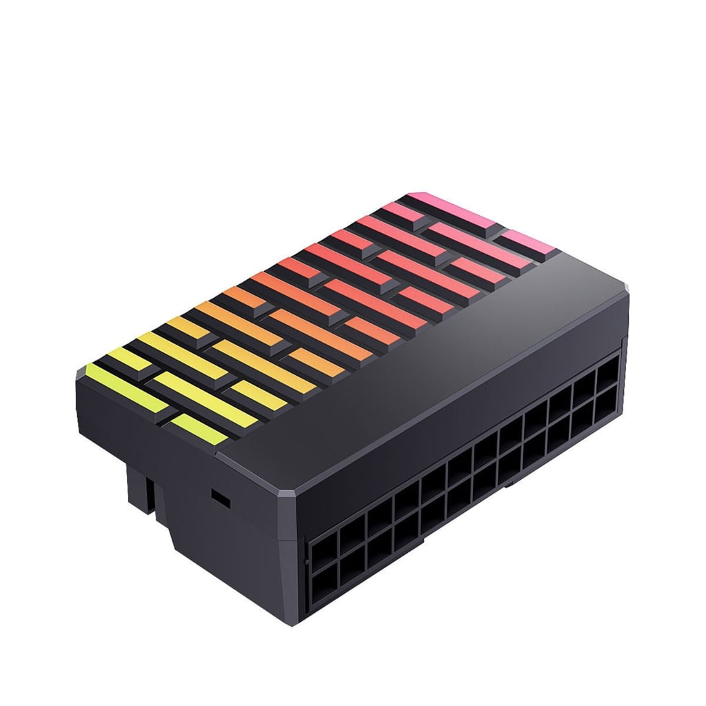 MATX Power 24Pin To 90 Degree Adapter For ARGB Lighting Connection ...