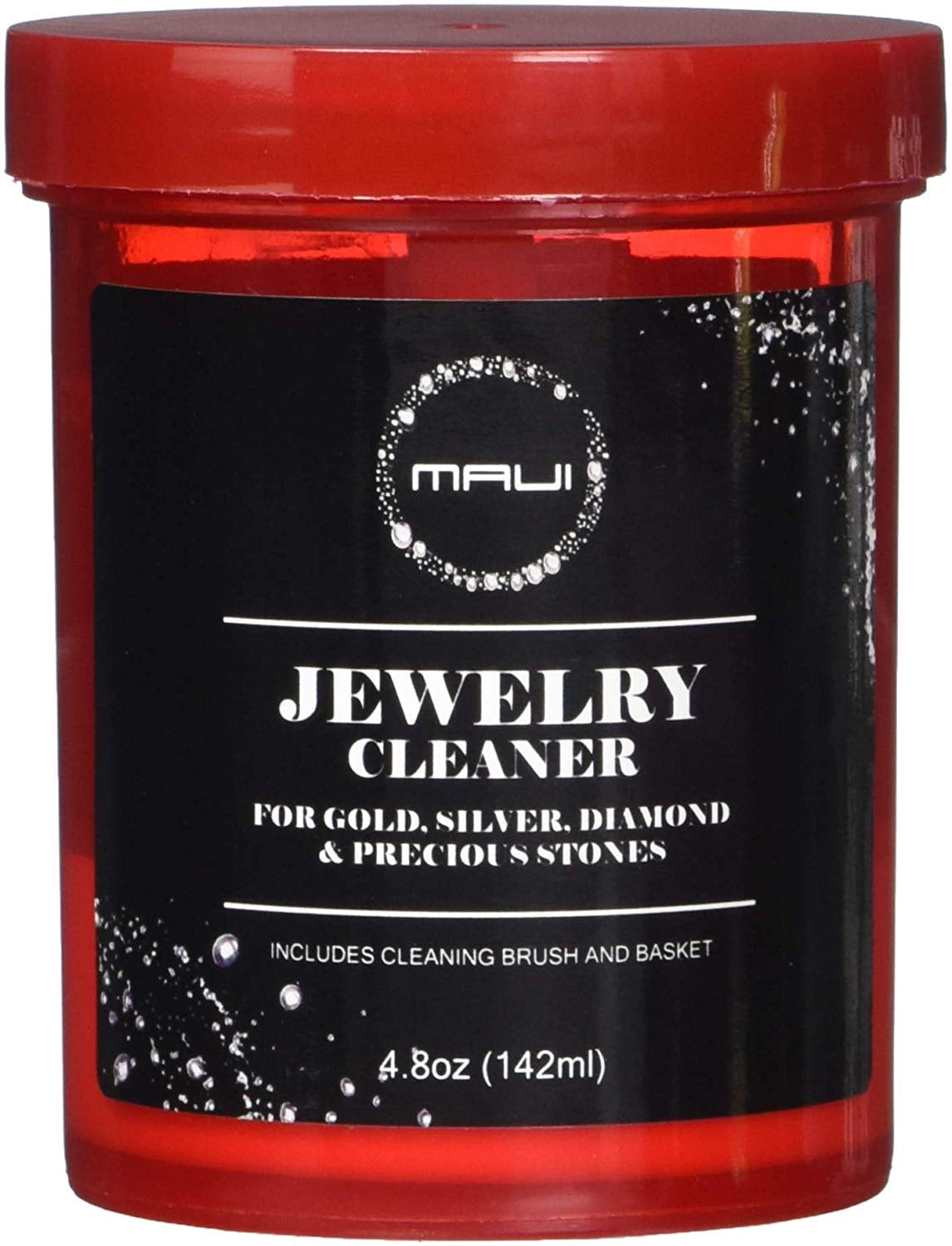 MAUI Professional Jewelry Cleaner Kit, Fine Tarnish Remover for Gold ...