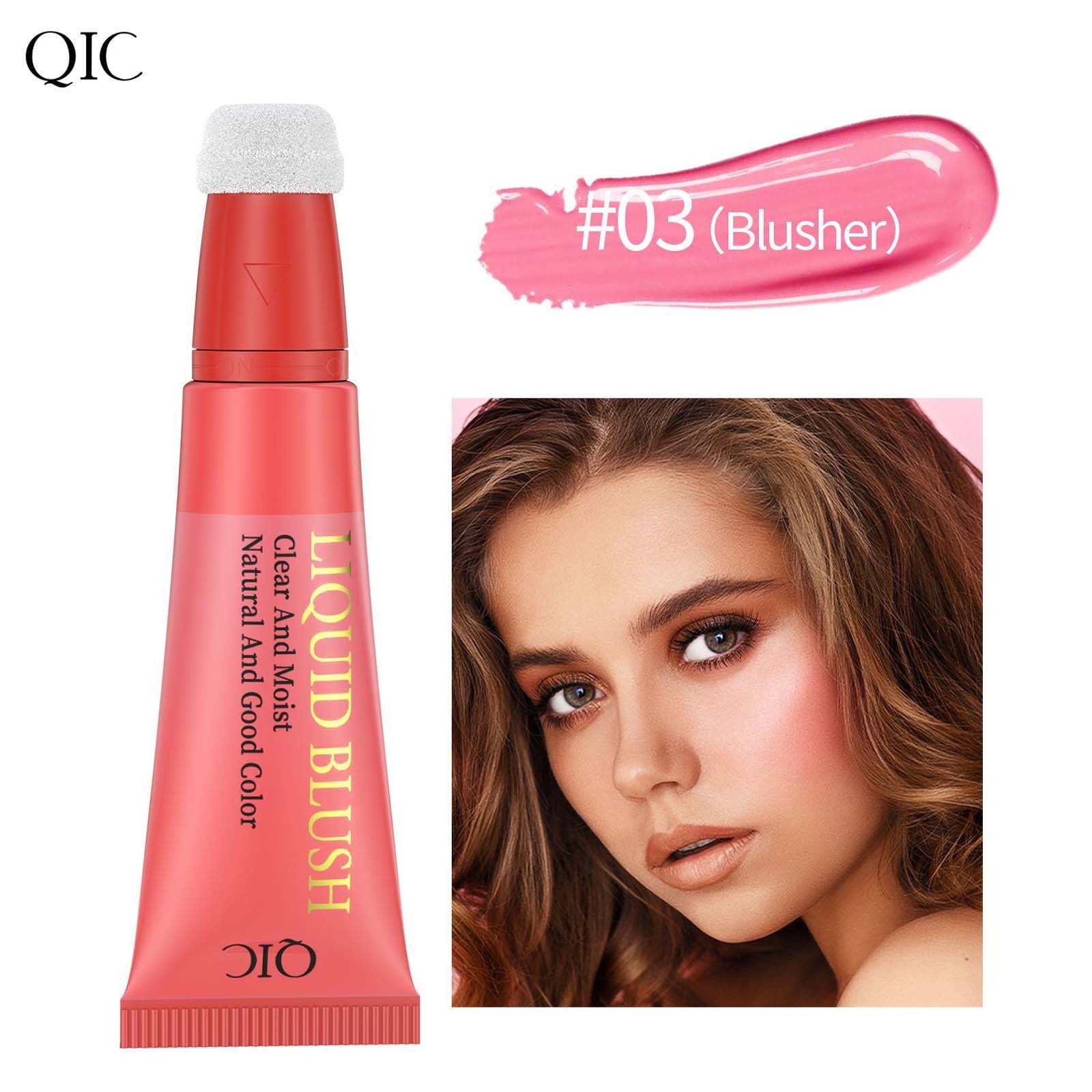 MAUXDA Liquid Blush for Cheeks, Natural Matte Blush Wand with Cushion ...