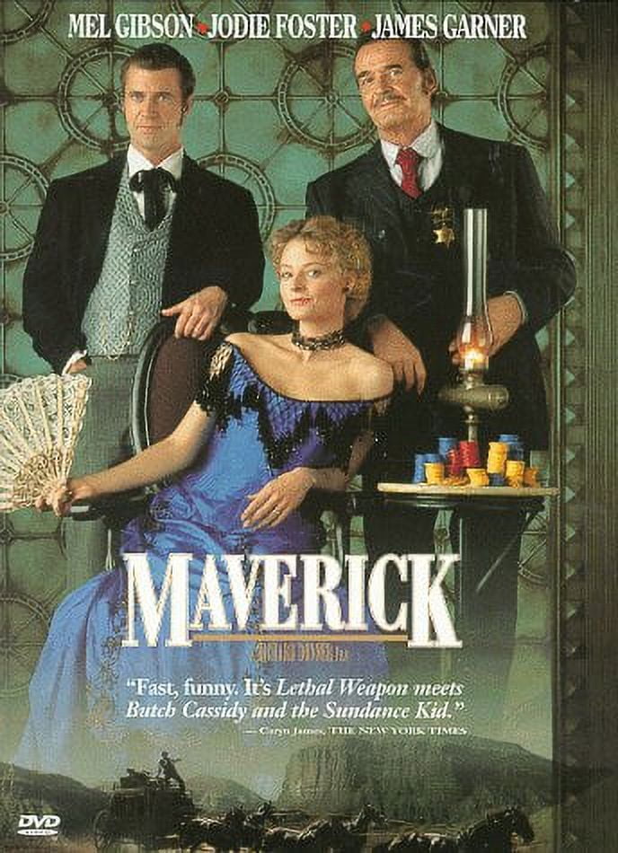 MAVERICK [DVD] [STANDARD AND LETTERBOX] - Walmart.com