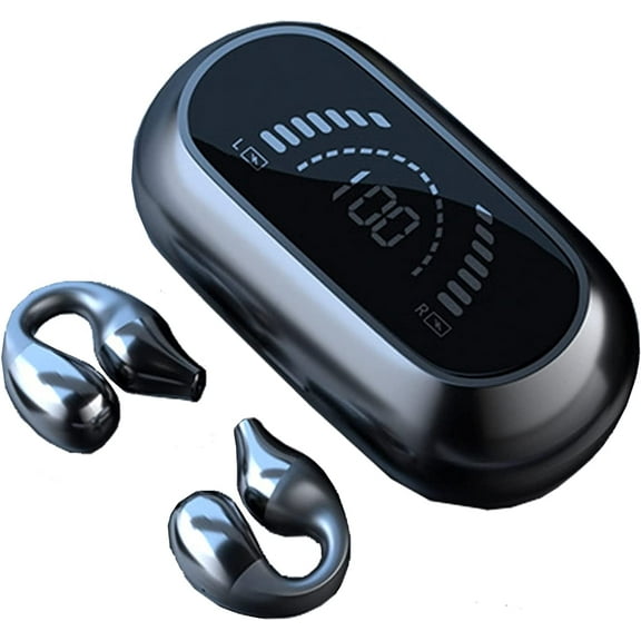 Ear Clip Earbuds Mini Open Ear Headphones Bone Conduction Earphones ...