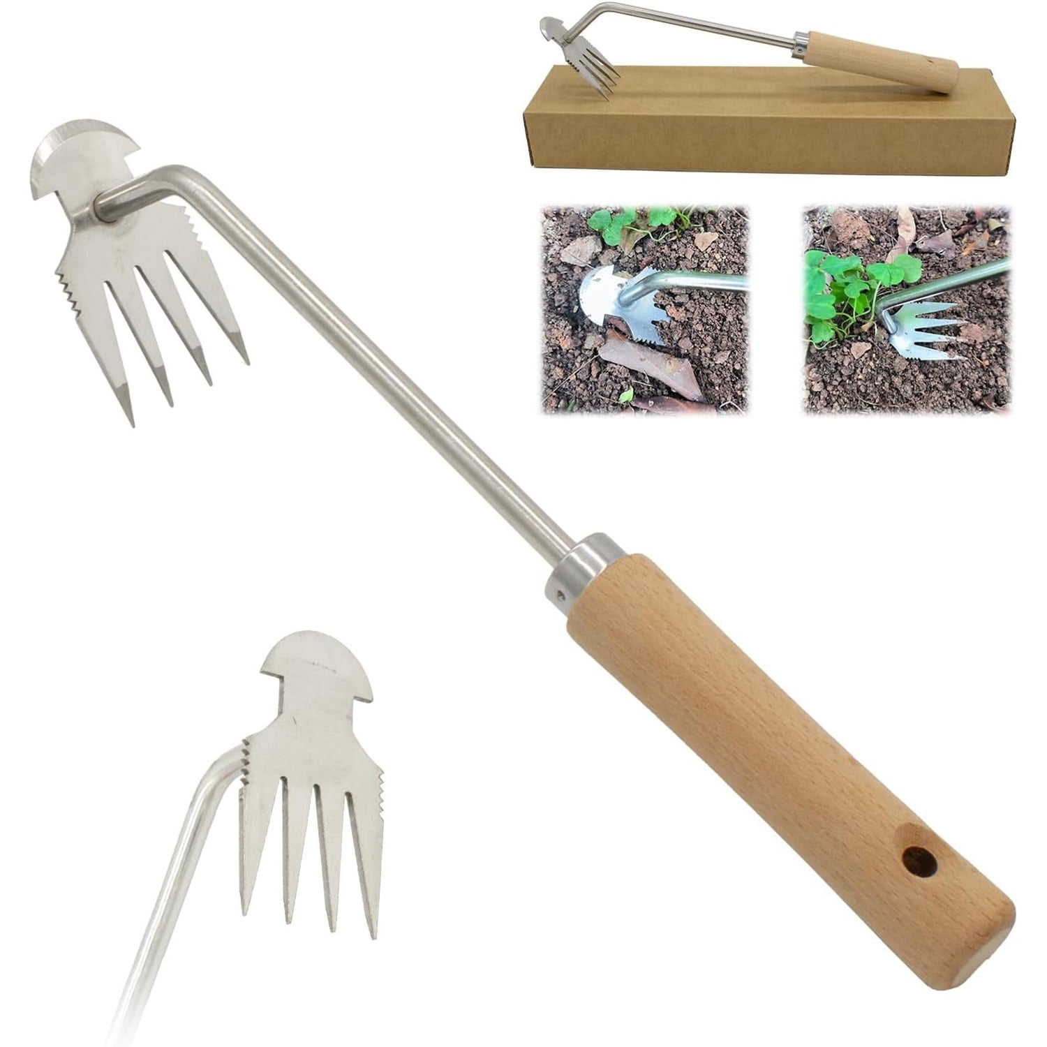 Mavlly Manual Weeders for Gardening - Uproot Garden Weeds - Walmart ...