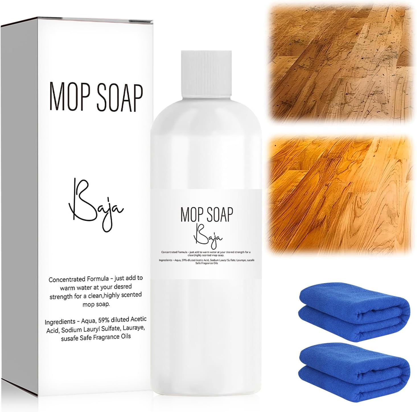 MAVWICKS Mop Soap for Floor Cleaning, Brazilian Wave Scented ...