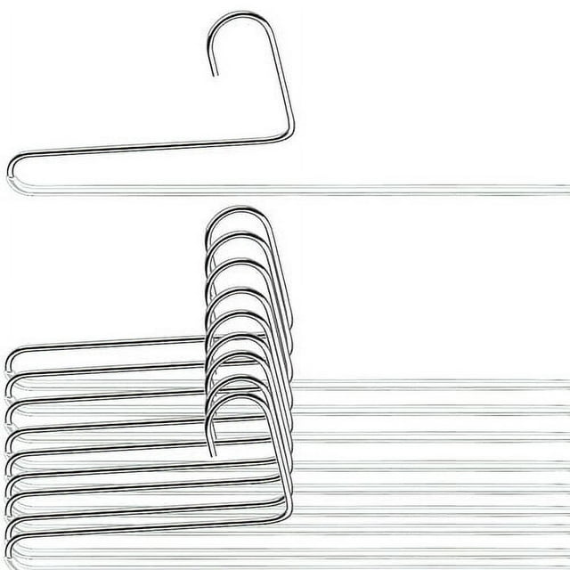 MAWA, Pant Bar Collection Model KH-35U Set of 10, Silver - Walmart.com