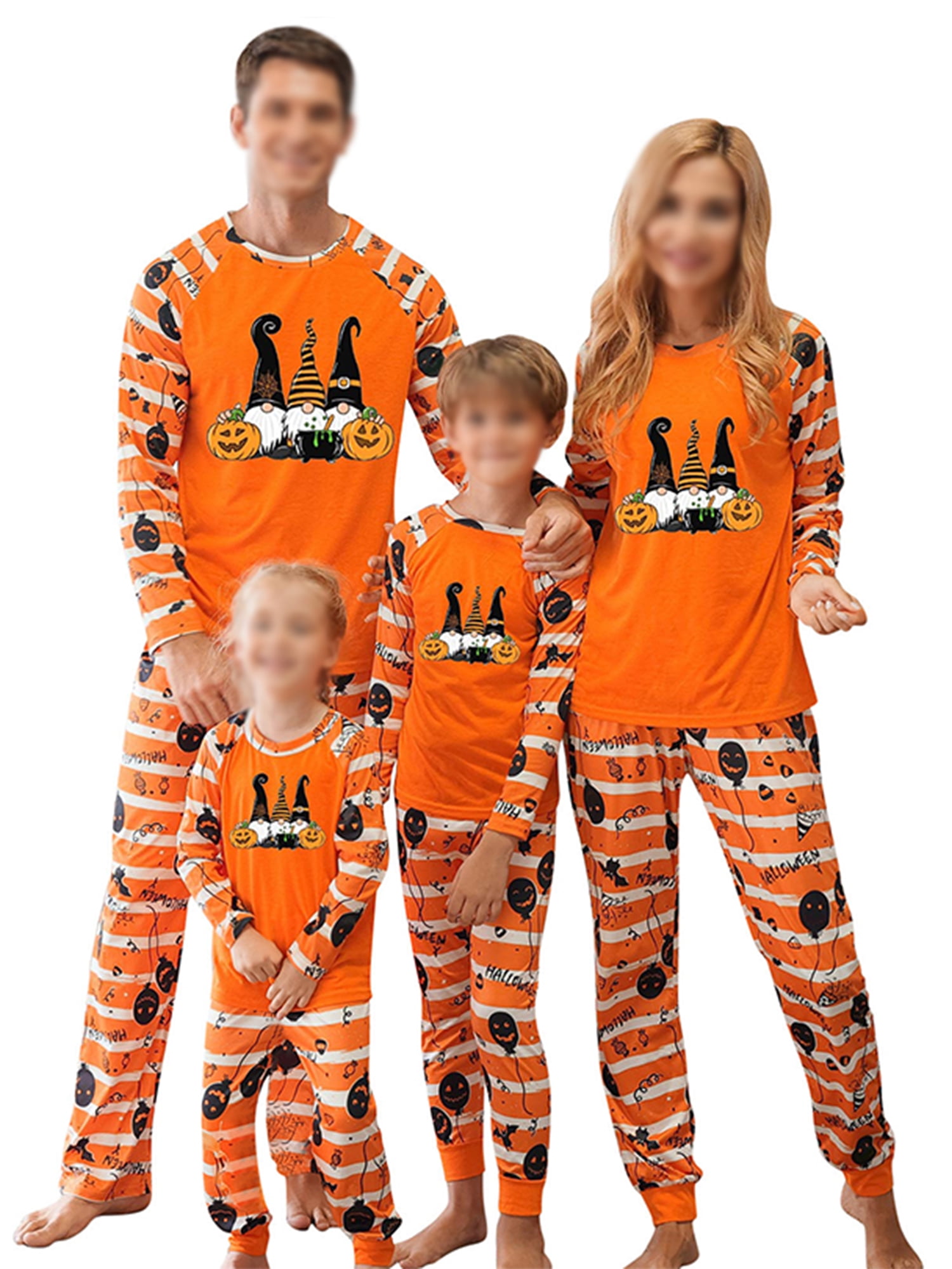 MAWCLOS Mommy Dad Child Matching Family Pajamas Set Long Sleeve ...