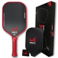 MAX 5 Vintage MX 0.1 T700 Carbon Fiber Cloth Pickleball Paddles ...