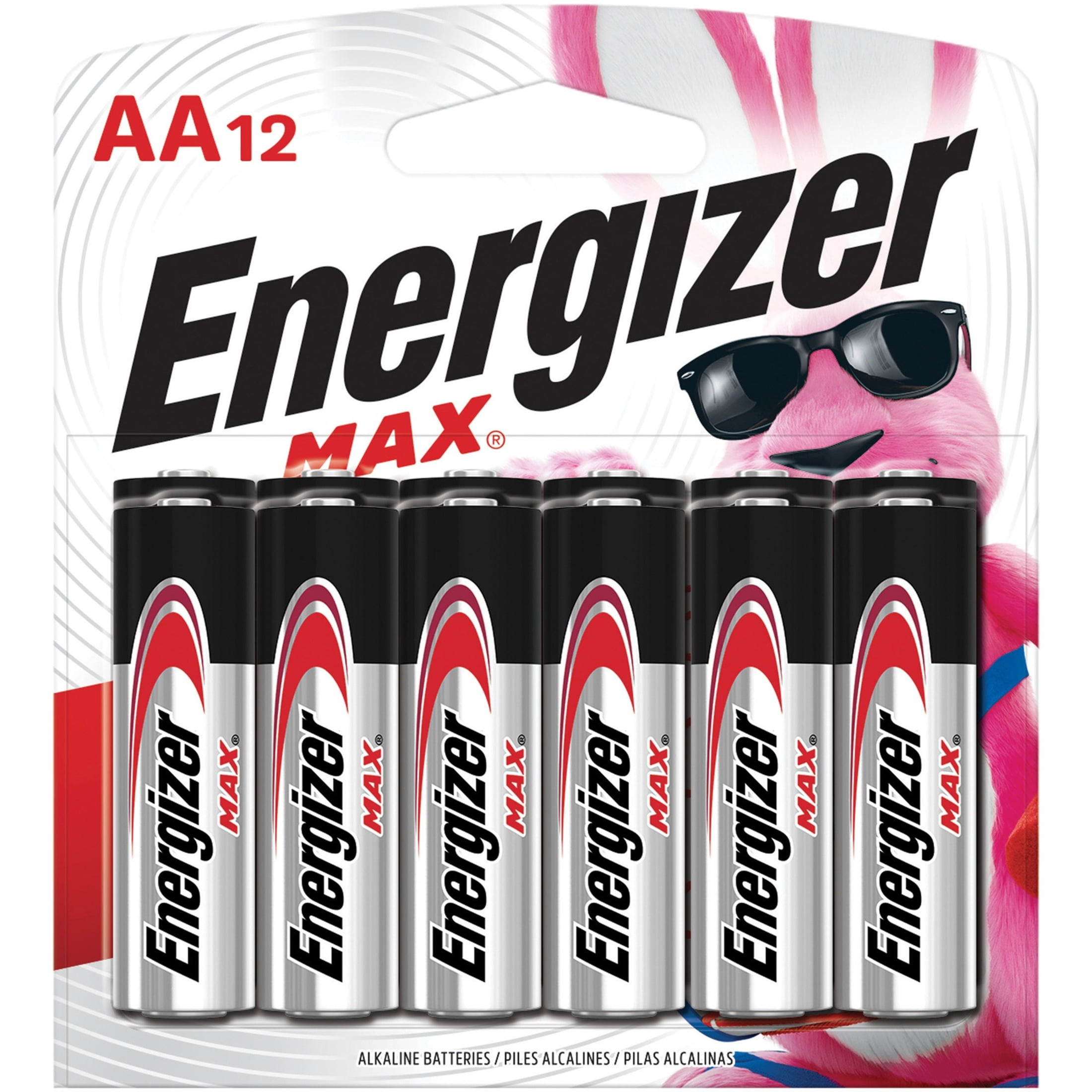 MAX Alkaline AA Batteries 1.5V, 12/Pack - Walmart.com