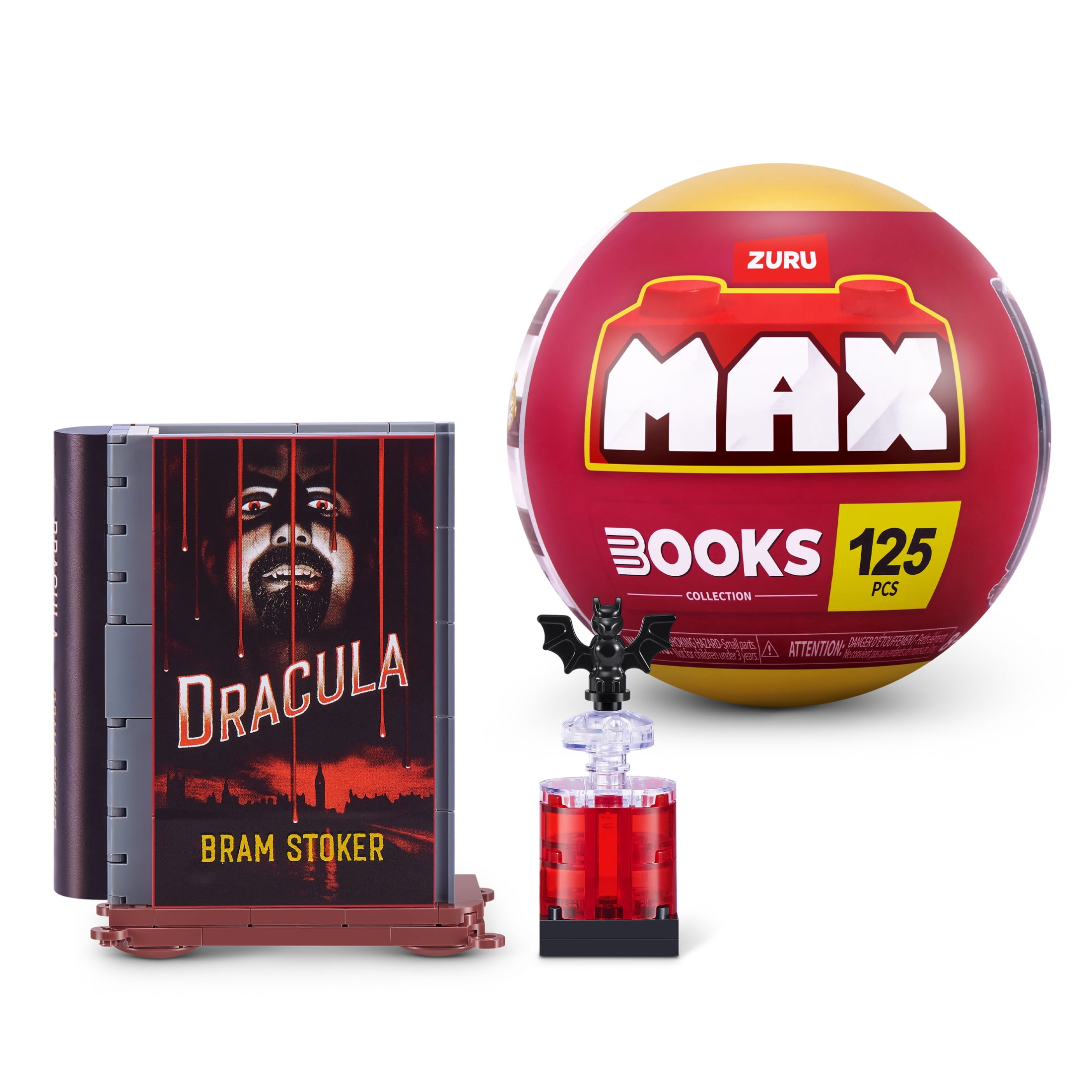 MAX BUILD MORE Premium Bricks Books Collection (Dracula) by ZURU ...