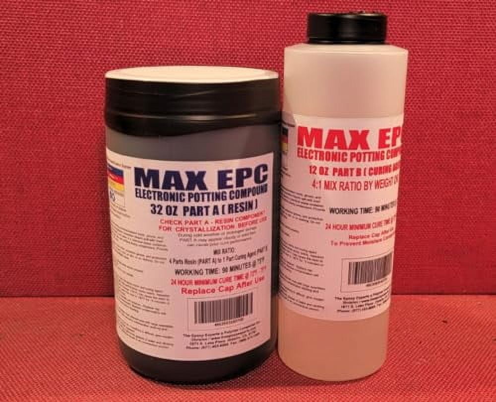 MAX EPC Epoxy Potting Compound 4 Circuit Boards -Slow Curing & Low ...