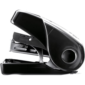 Flat-Clinch Full Strip Standard Stapler, 30-Sheet Capacity, Black ...