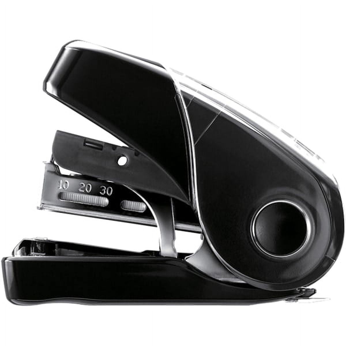MAX Flat Clinch Mini Stapler - Staples Upto 25 Sheet - Black - 1 Each ...