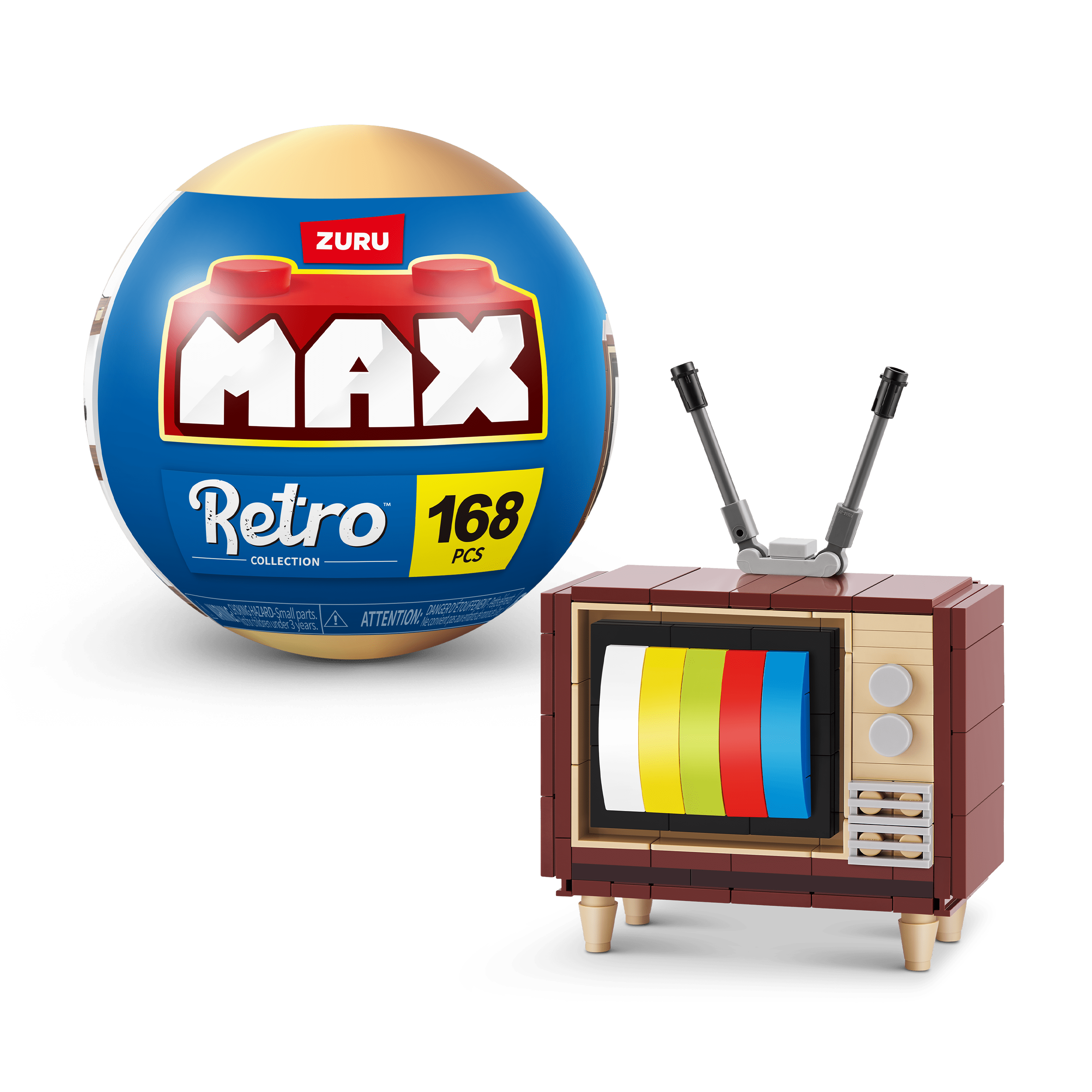 MAX Premium Retro Building Bricks Collection (Television) by ZURU ...