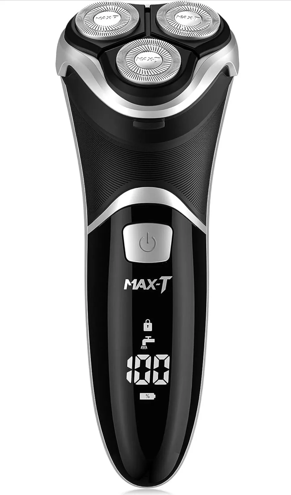 MAX-T Electric Shaver Razor for Men Pop Up Trimmer Wet Dry Quick Charge ...
