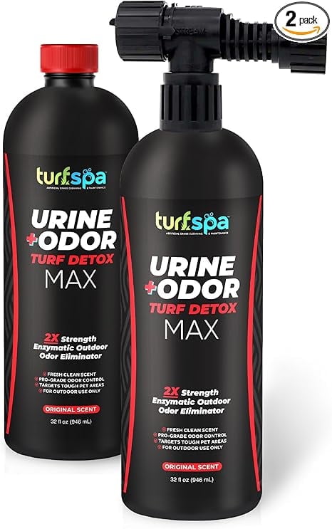 MAX Urine & Odor Turf Detox: Double-Strength Enzyme Cleaner & Odor ...