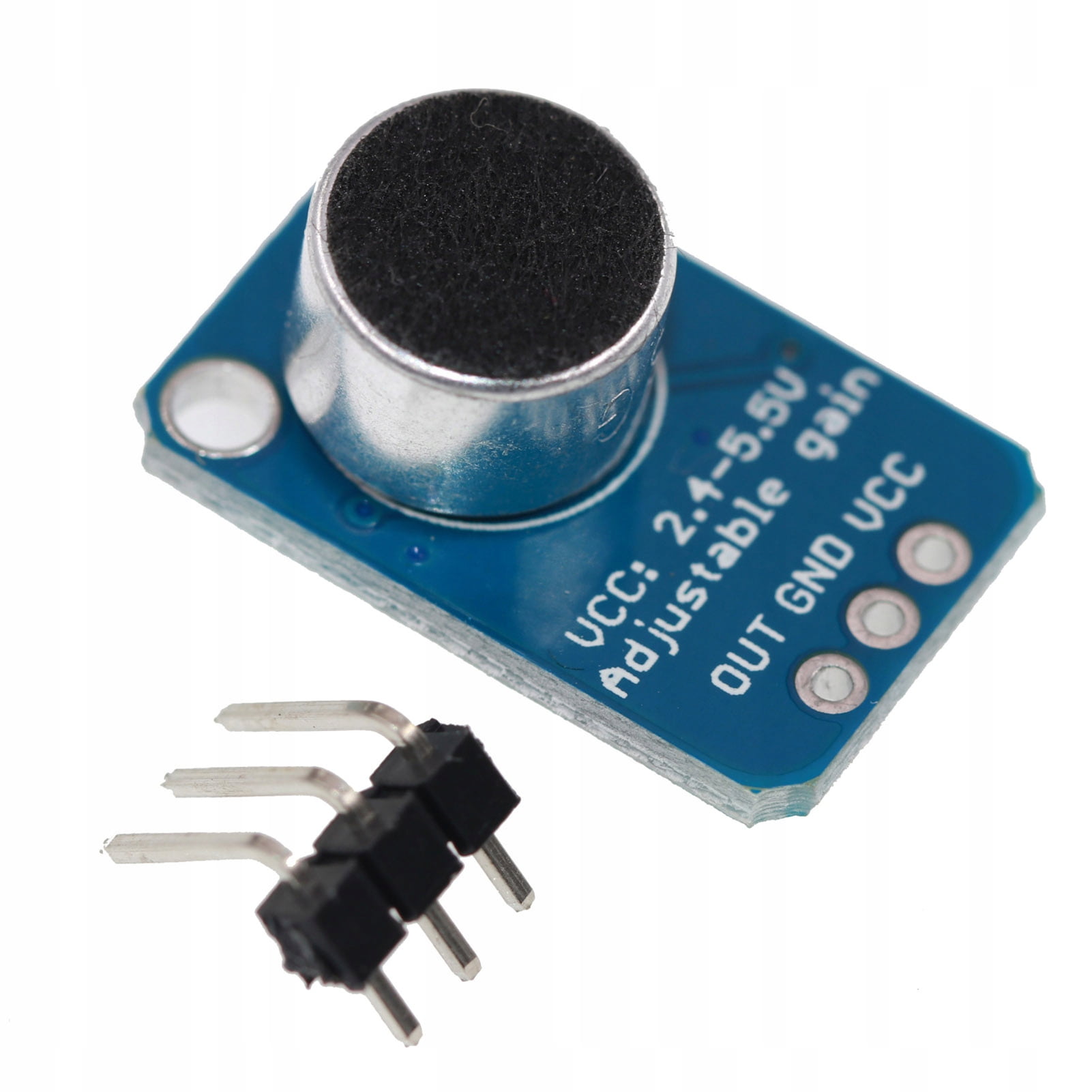 MAX4466 Electret Microphone Amplifier Module Sensor Preamplifier ...