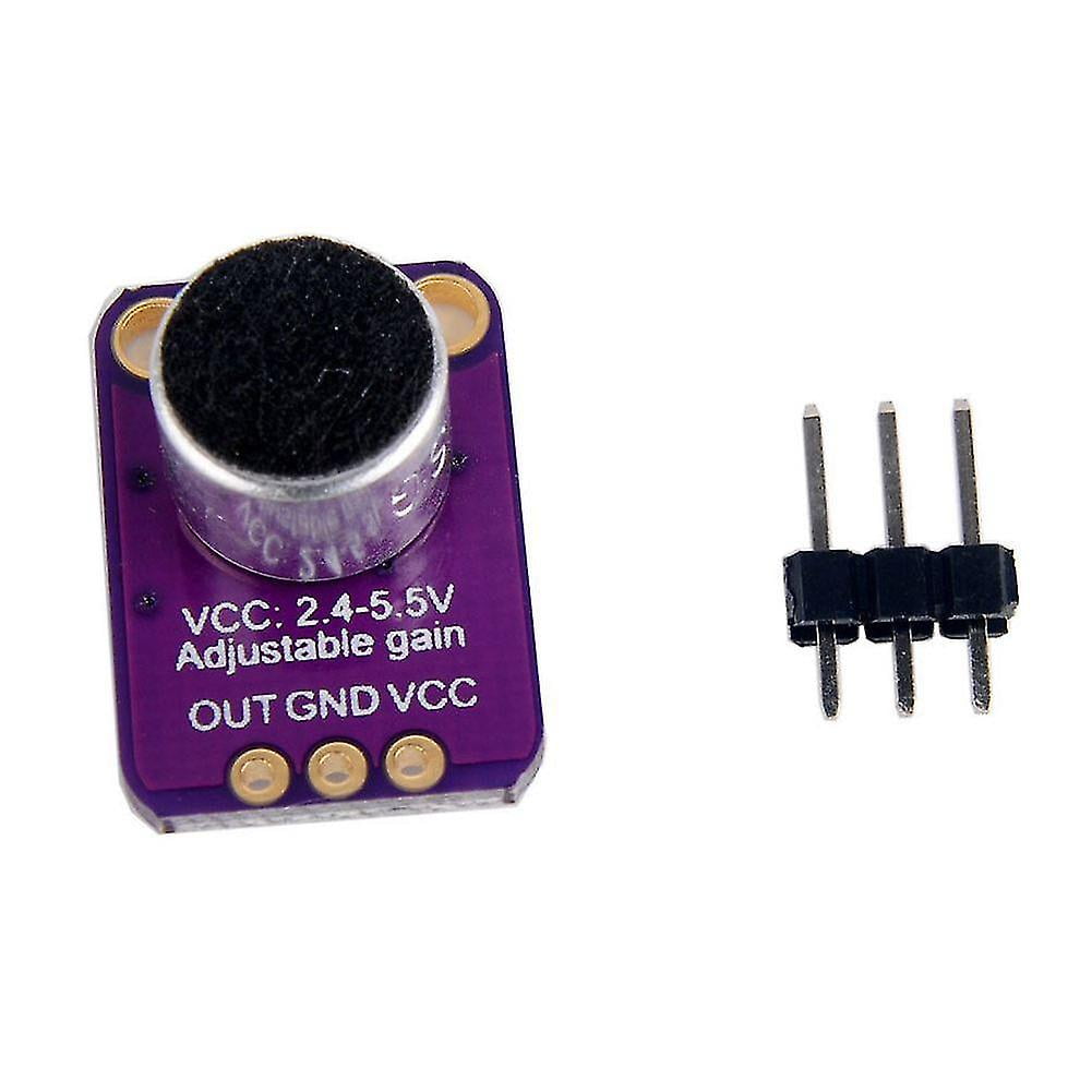 -MAX4466 Electret Microphone Amplifier Sensor with Adjustable Gain ...