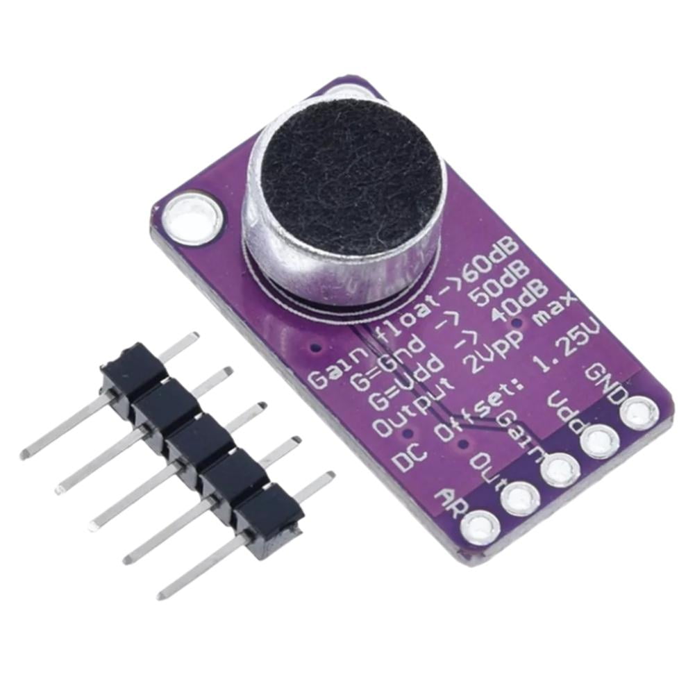 MAX9814 Microphone AGC Amplifier Module Low-noise Microphone Bias WSE ...