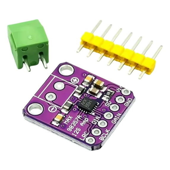 MAX98357 MAX98357A I2S 3W Class D Amplifier Breakout Interface I2S DAC ...