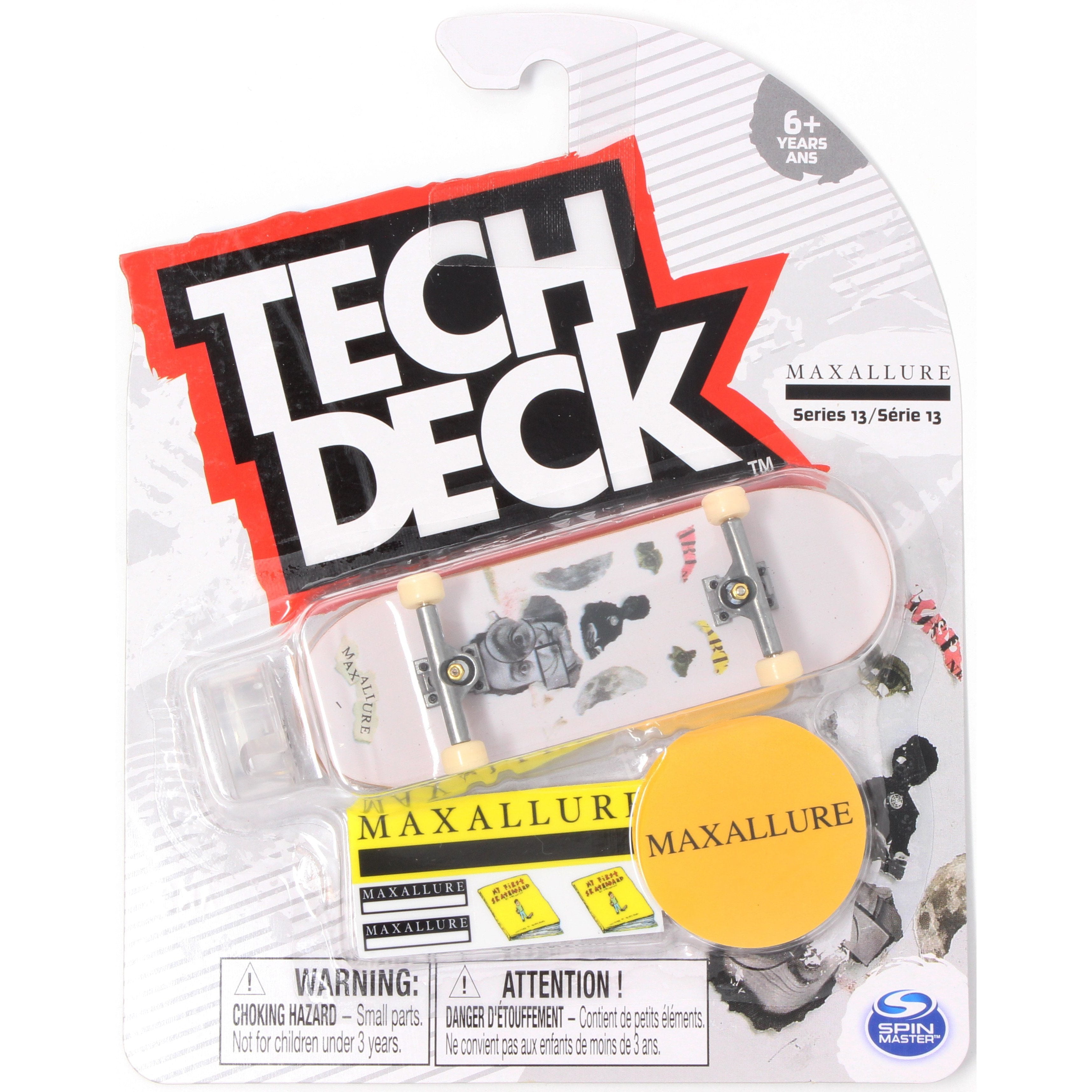 MAXALLURE Skateboards Faces Elan Watson Fingerboard Tech Deck Series 13 ...