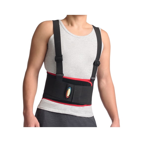 MAXAR Work Belt, Industrial Lumbosacral Support Back Brace (Deluxe ...