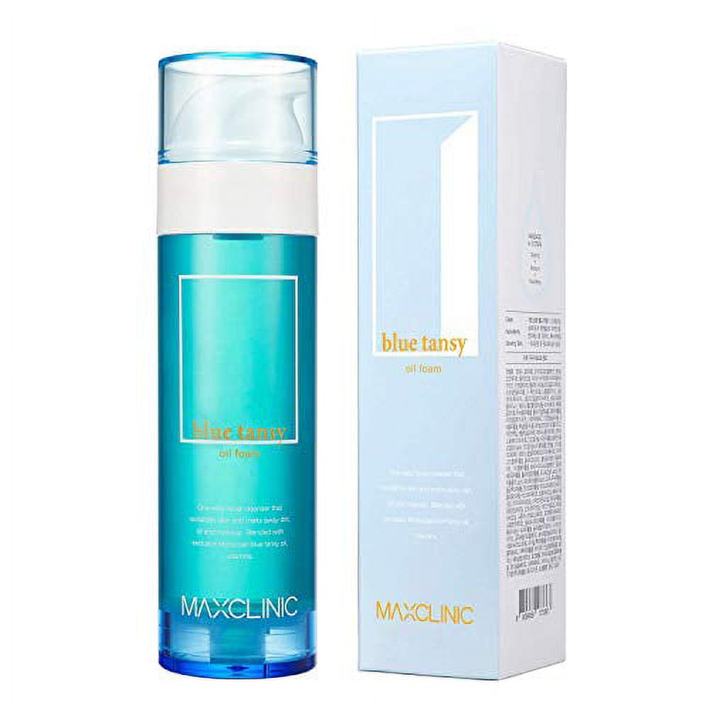MAXCLINIC Blue Tansy Oil Foam 110g 3.88oz Hydrating Facial Deep Cleanse ...